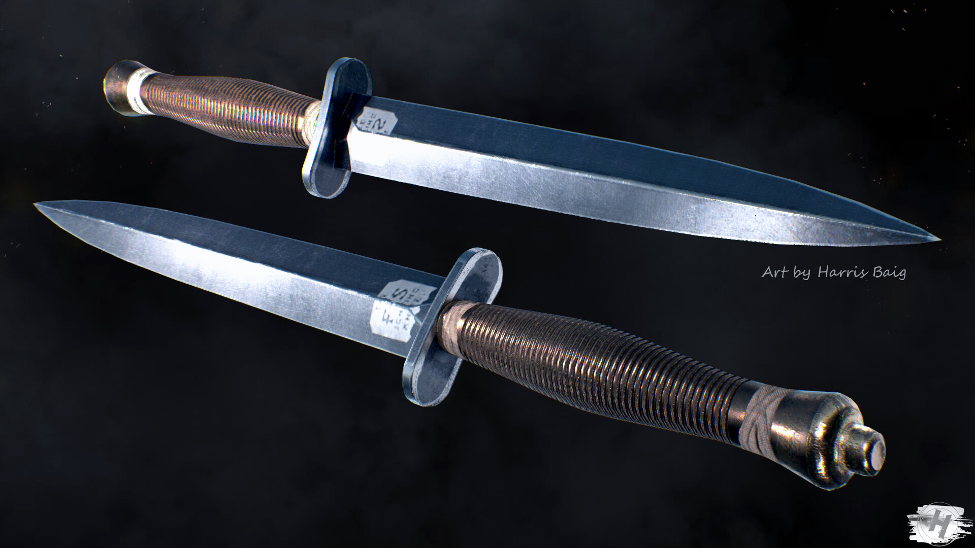 Harris Baig - British WWII Royal Marine Commando Dagger