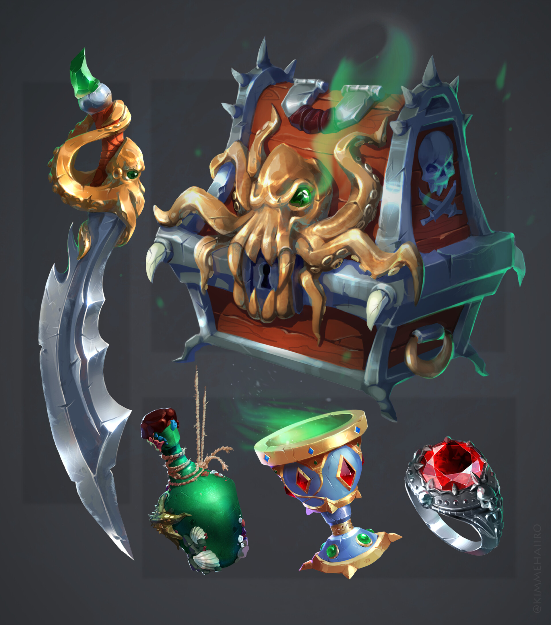 ArtStation - props sets