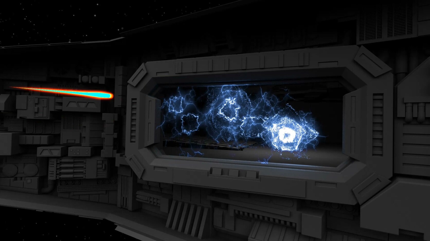 ArtStation - Energy shield and blast