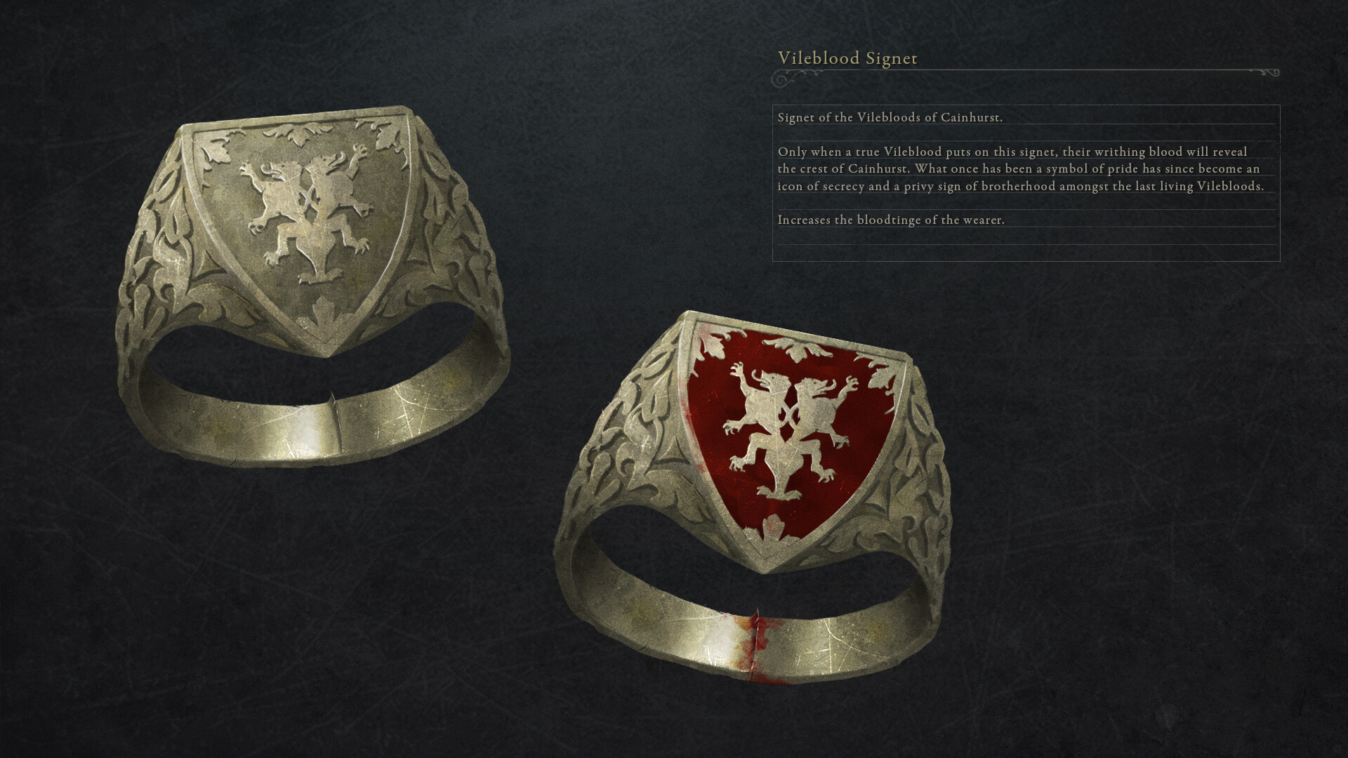 ArtStation - Bloodborne Fanart - Vileblood Ring