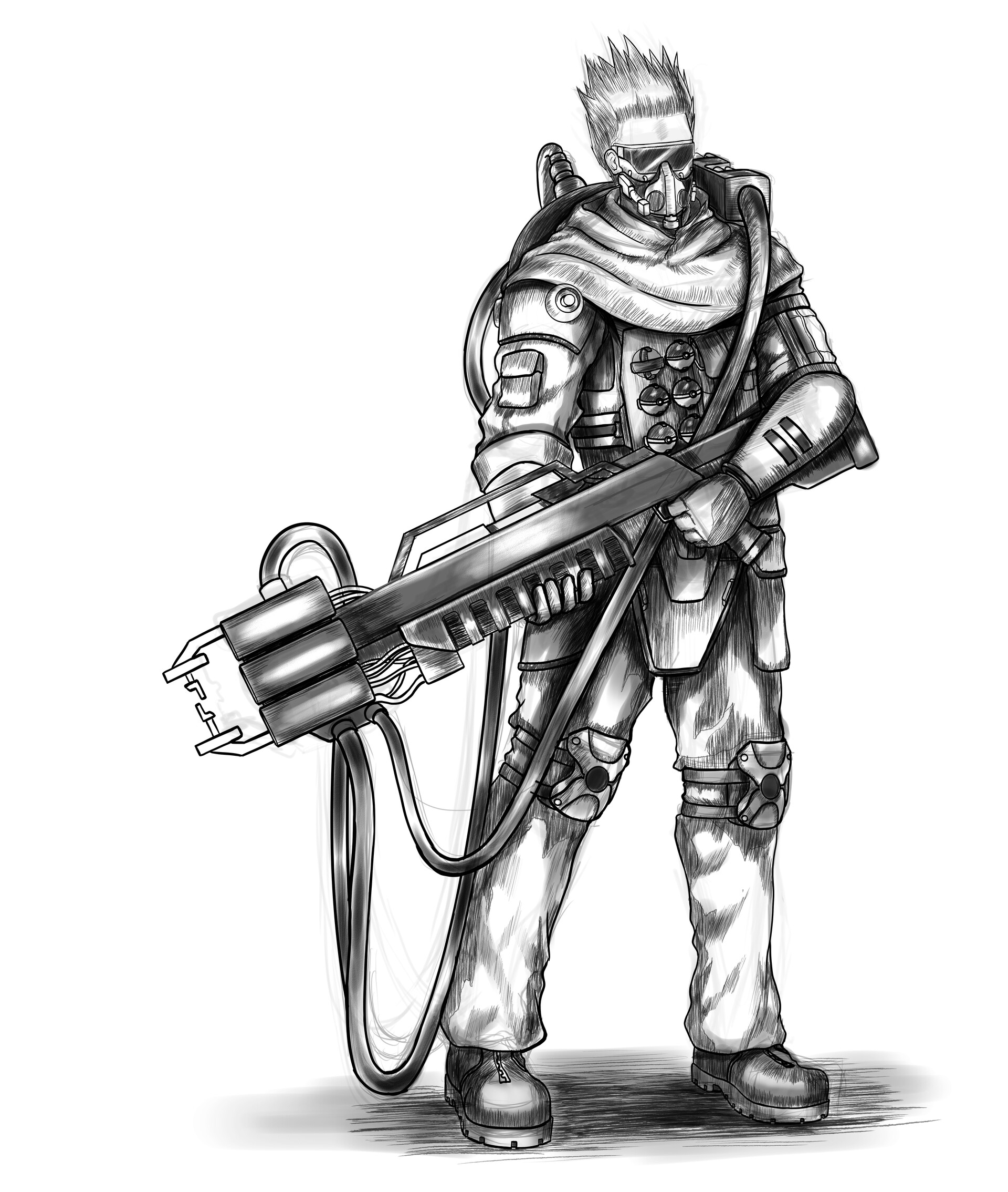 Gary Teo - Lt. Surge Fanart Concept Redesign