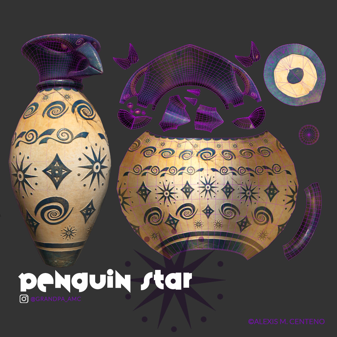 Alexis M. Centeno - Penguin Star &Pumpkin Props
