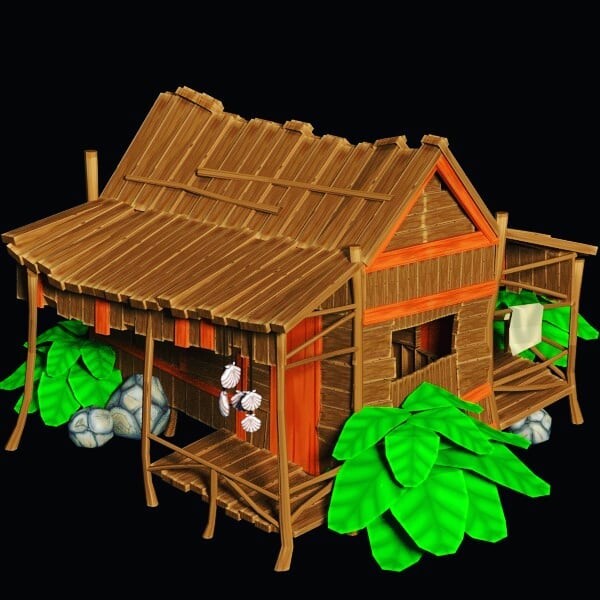 ArtStation - Island Shack