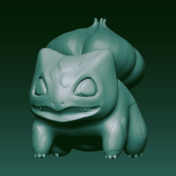 ArtStation - Bulbasaur Sculpt