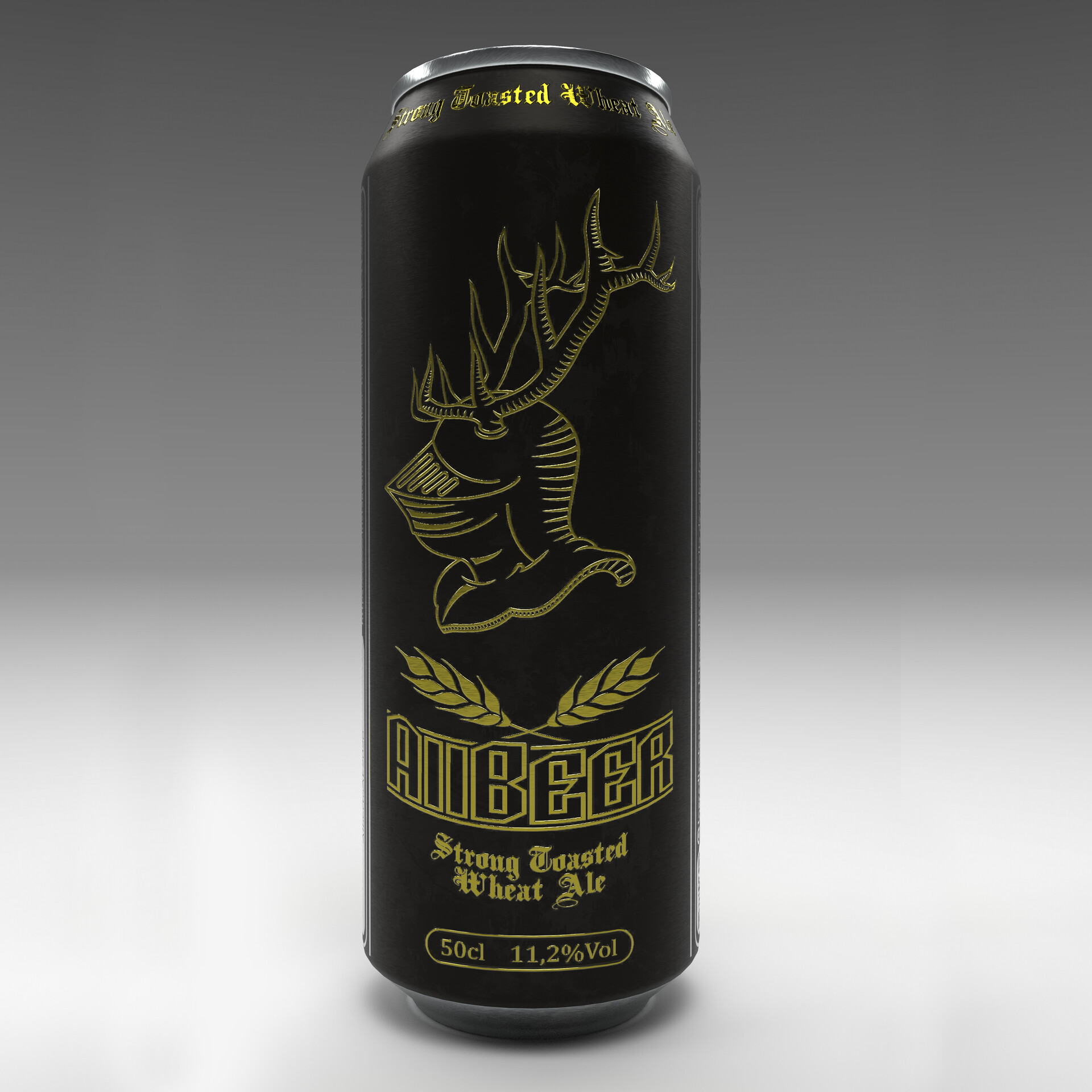 ArtStation - AllBeer Strong Toasted Wheat Ale Beer