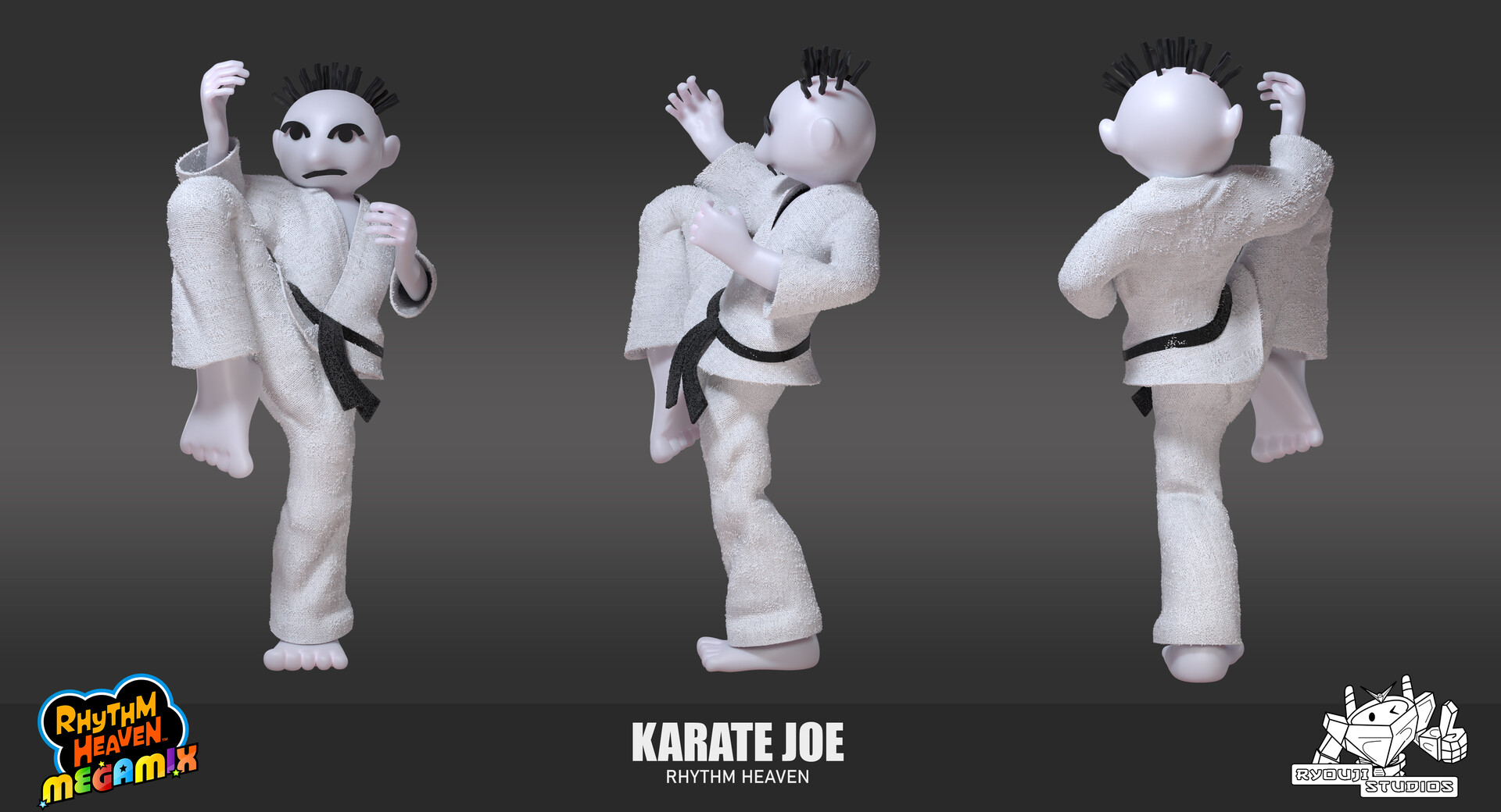 ArtStation - Karate Joe - Rhythm Heaven MEGAMIX