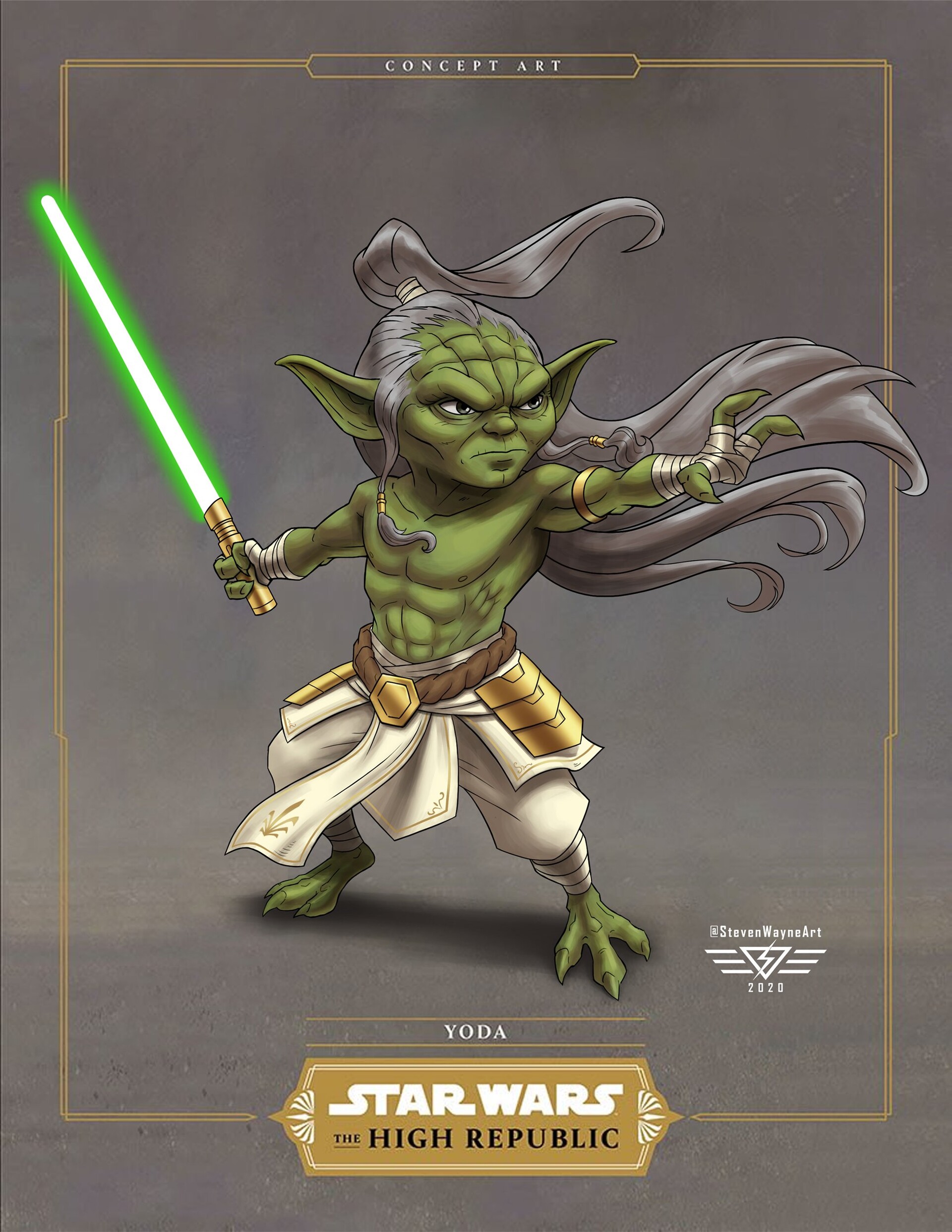 Steven-Wayne Ellison - Star Wars: The High Republic - Yoda