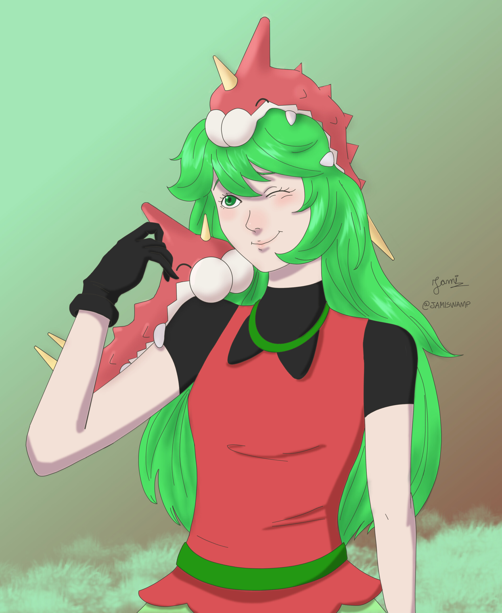 ArtStation - Pokemon OC Commission