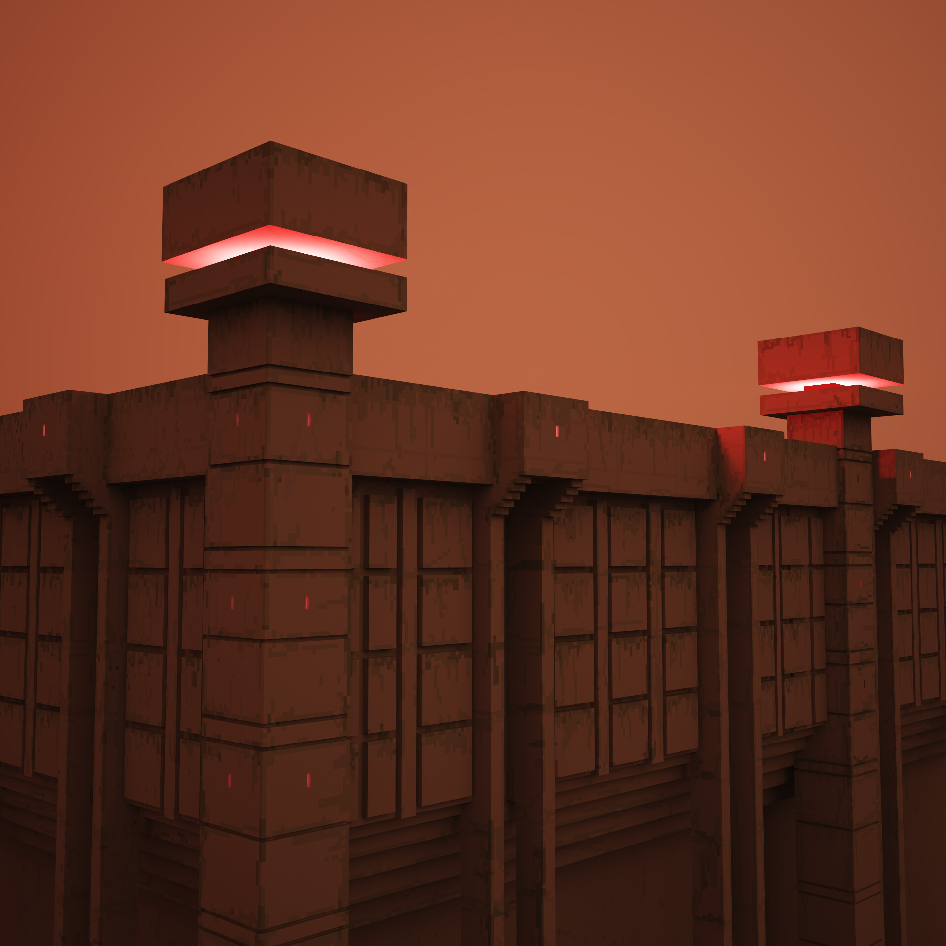ArtStation - Brutalist Fortress
