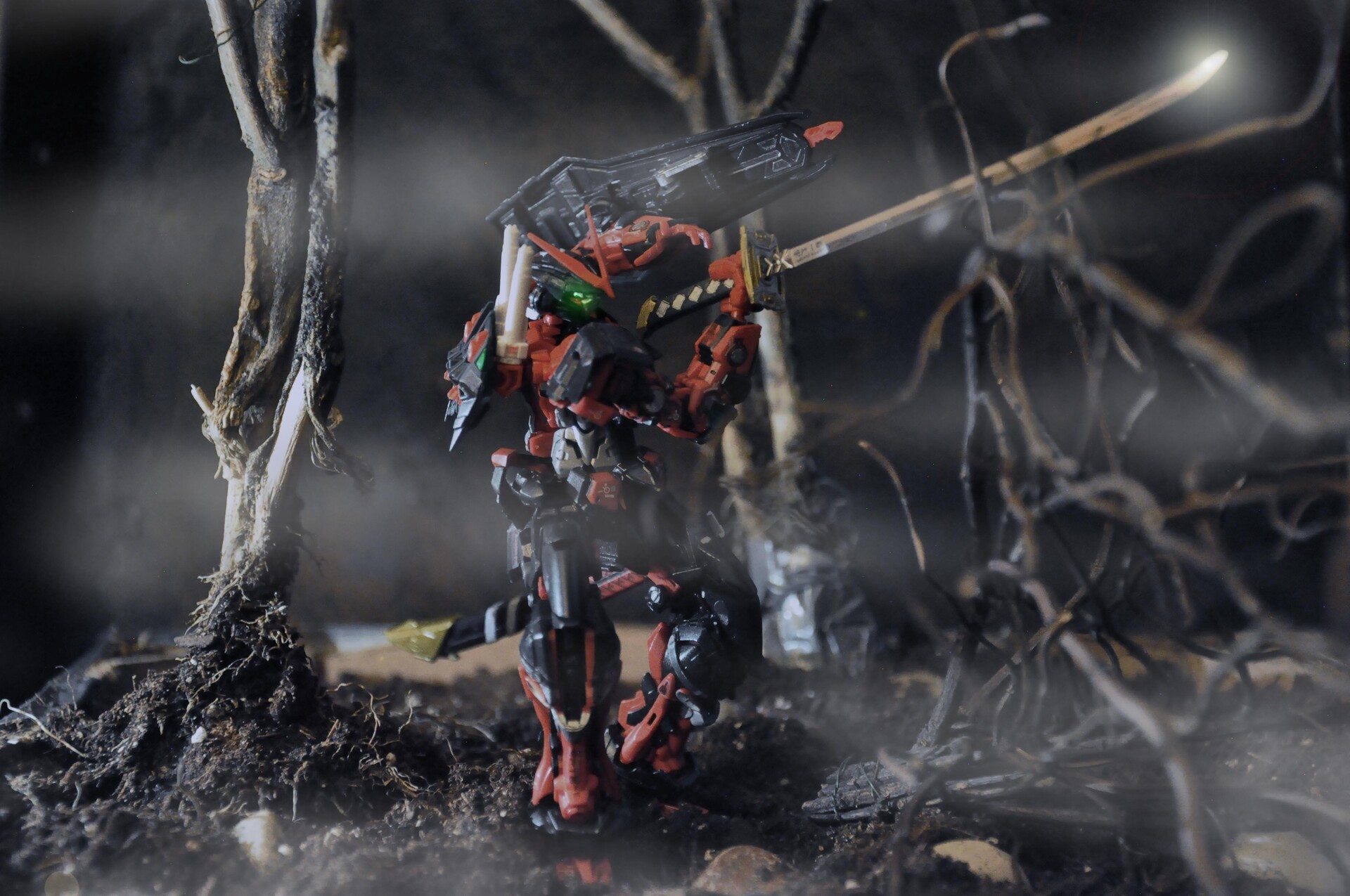 ArtStation - Custom Gundam Astra Red Frame Ready for Battle