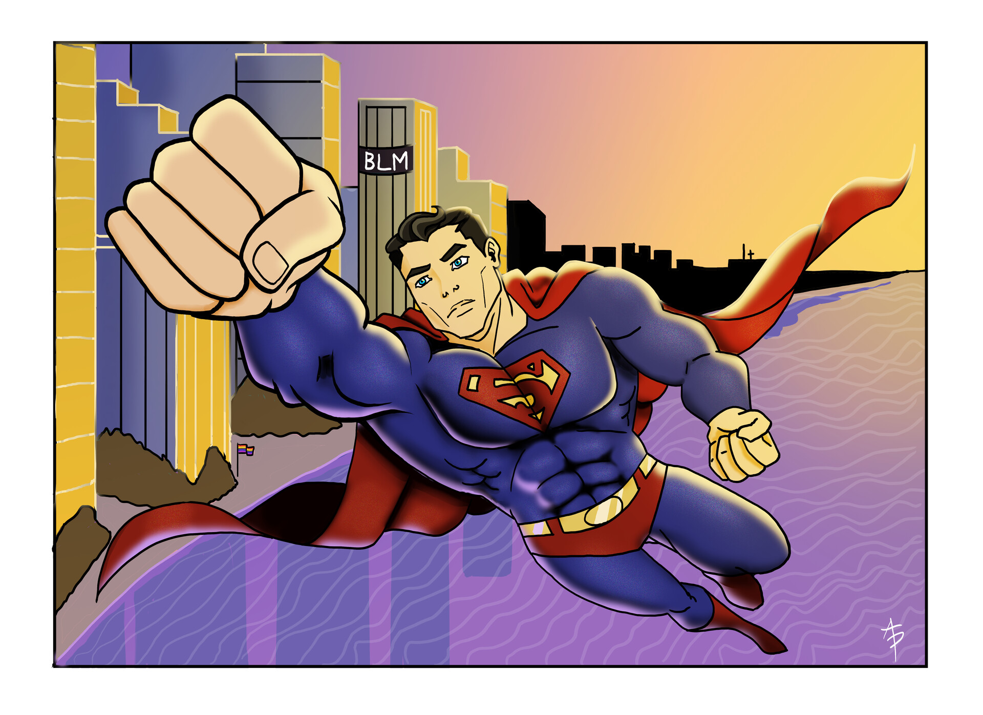 ArtStation - Superman Commission