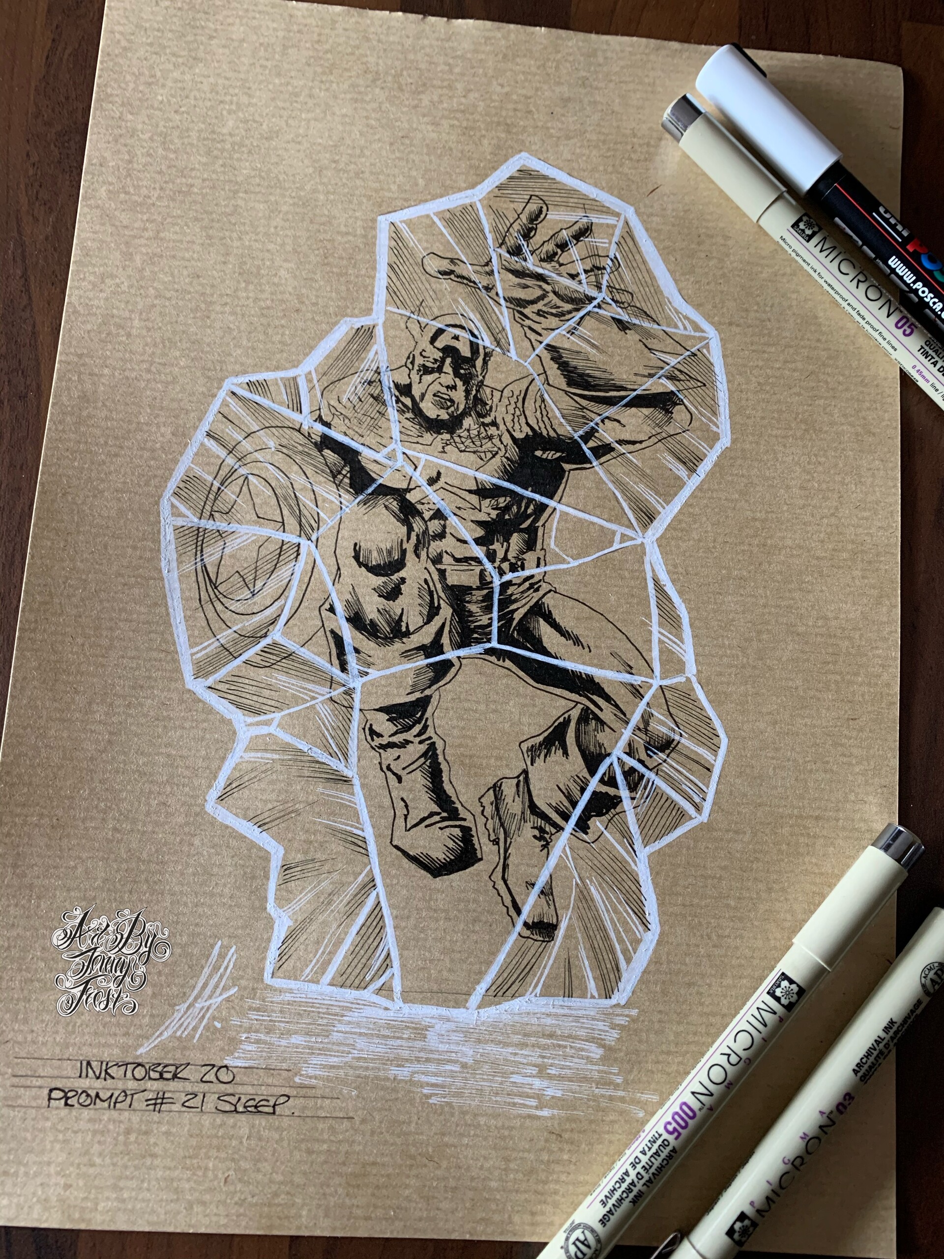 ArtStation - Inktober 20 Prompt #21 Sleep