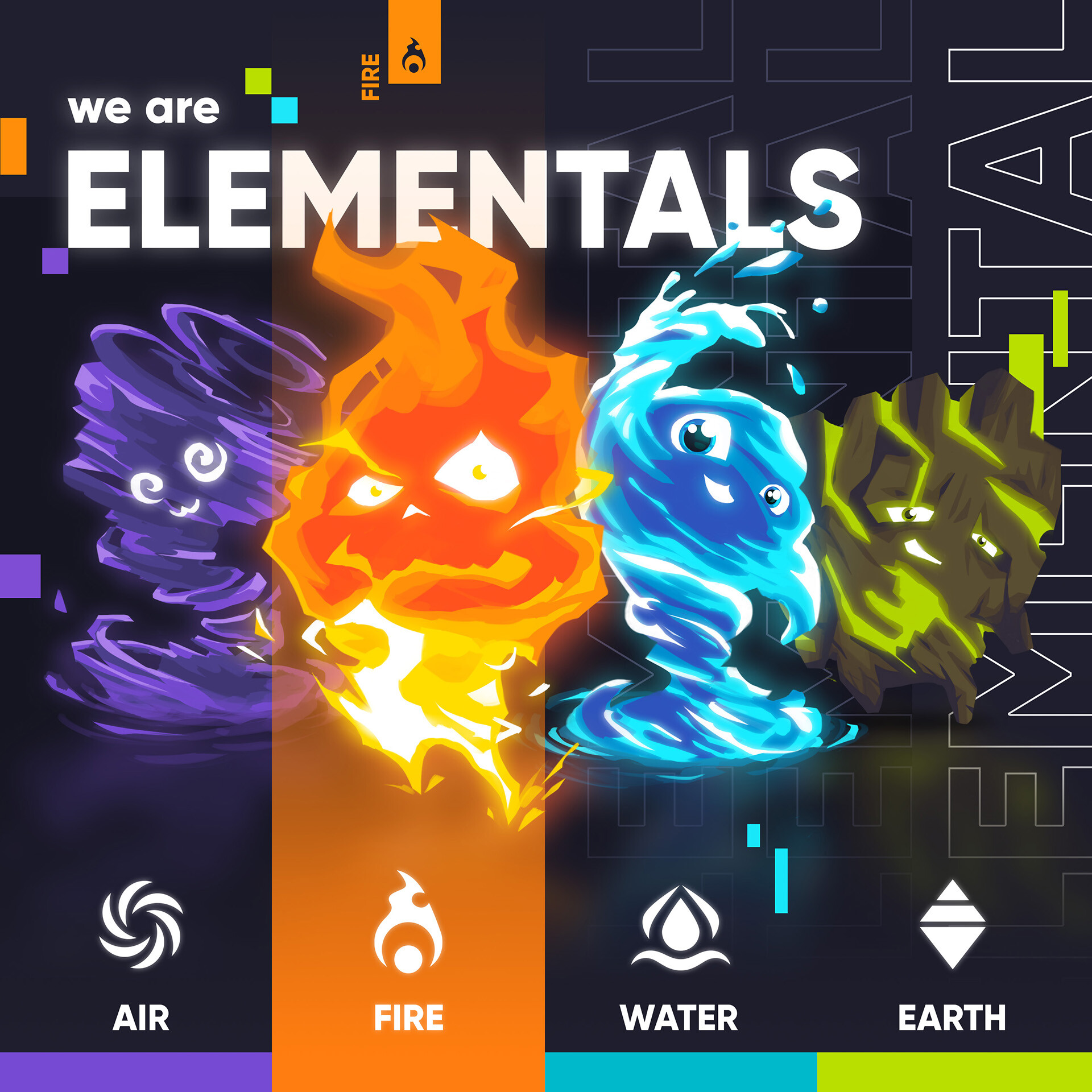 ArtStation - Elementals