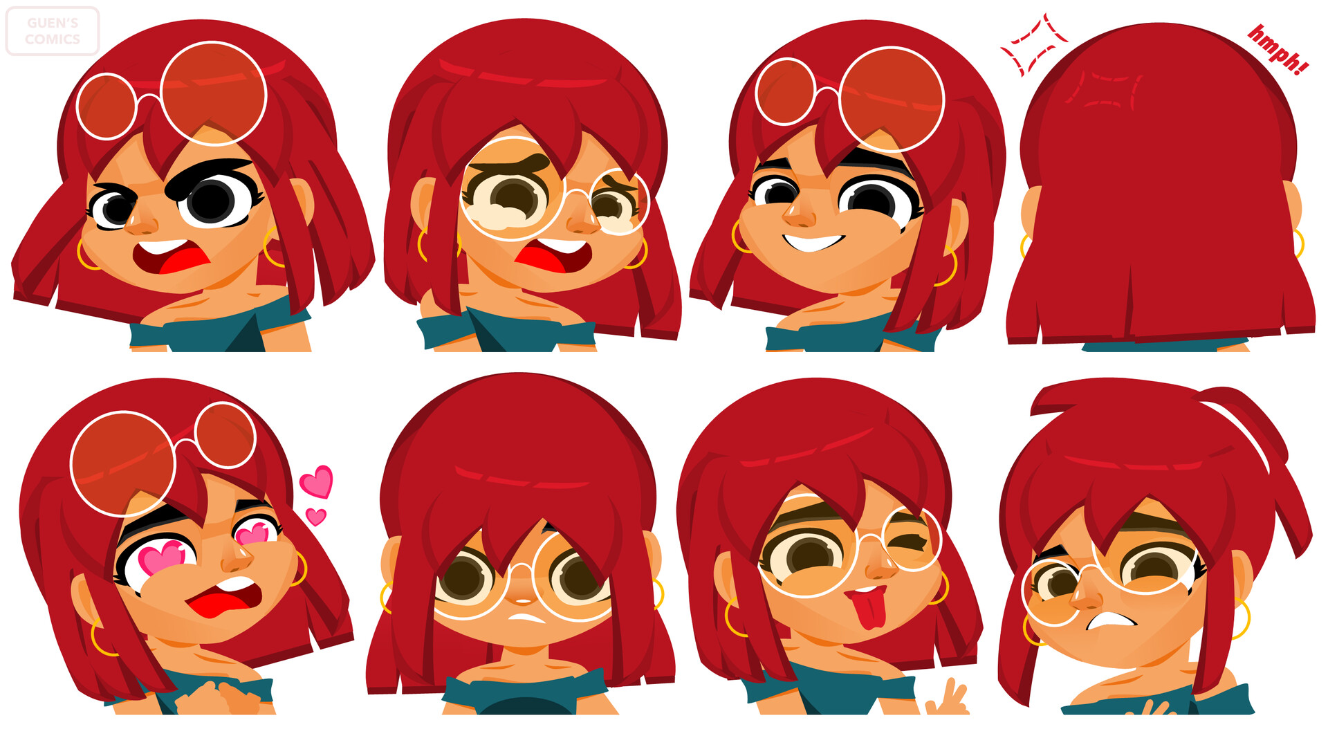 ArtStation - Character Reference Sheet