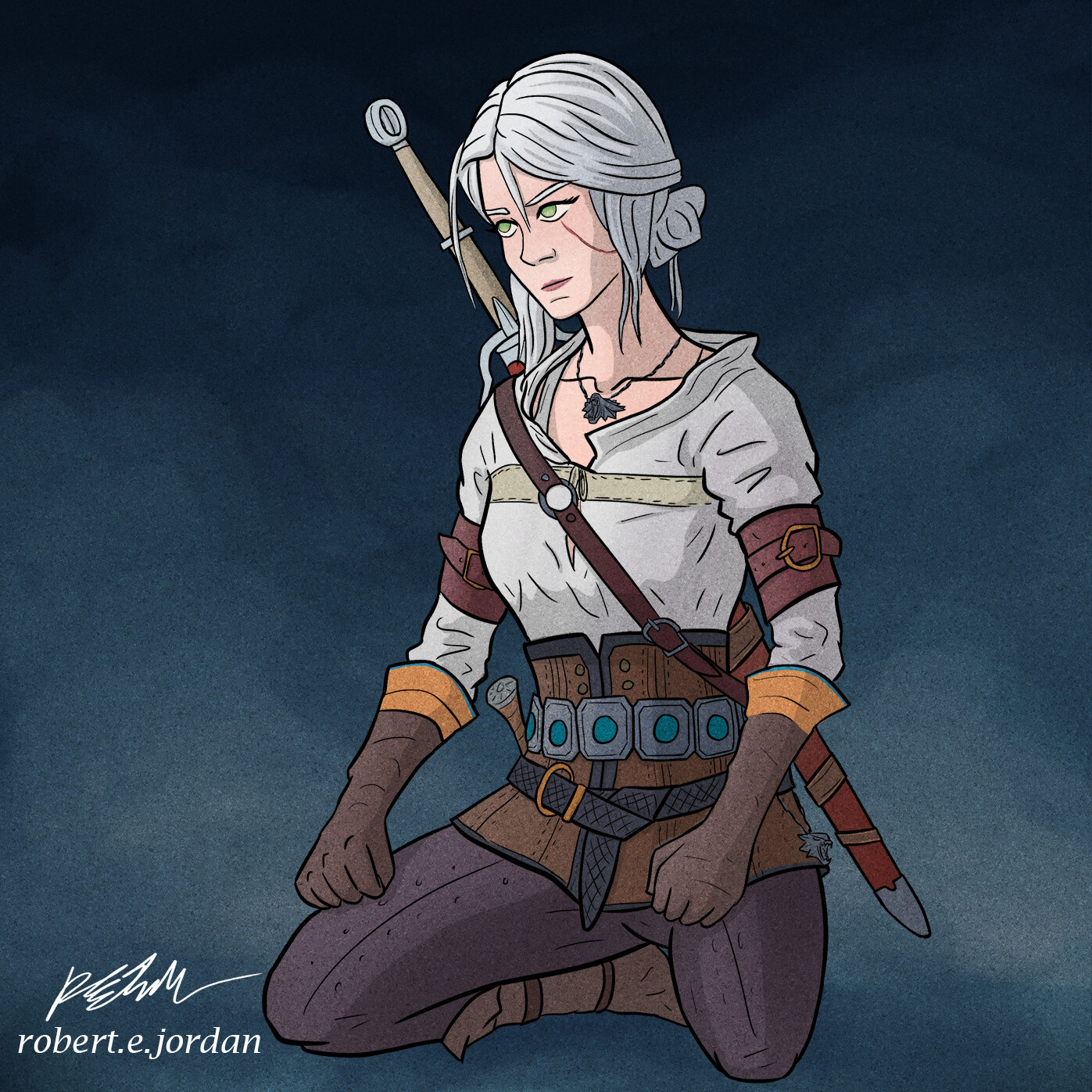 ArtStation - Ciri - The Witcher 3 Wild Hunt