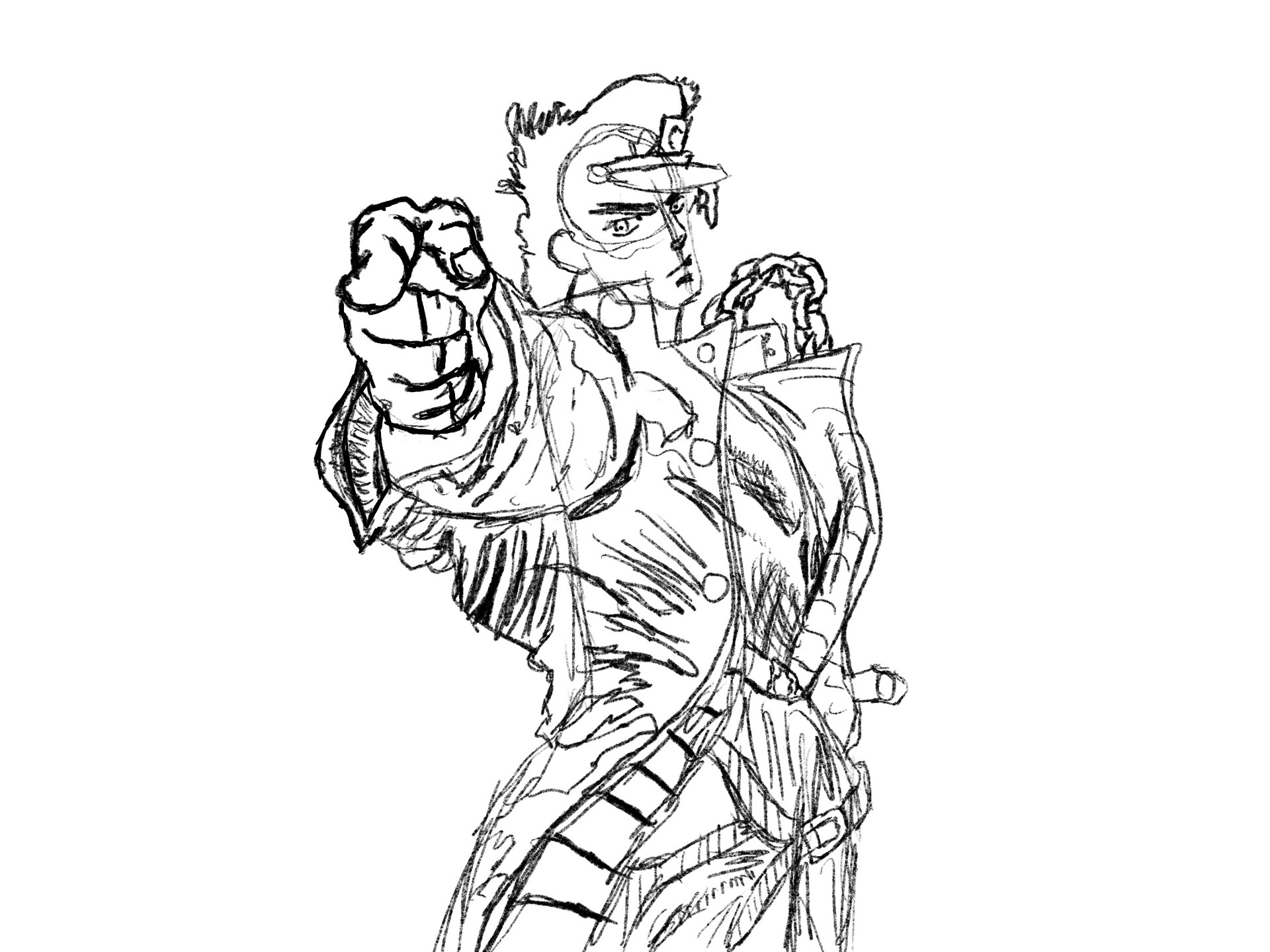 ArtStation - Start JOJO stance