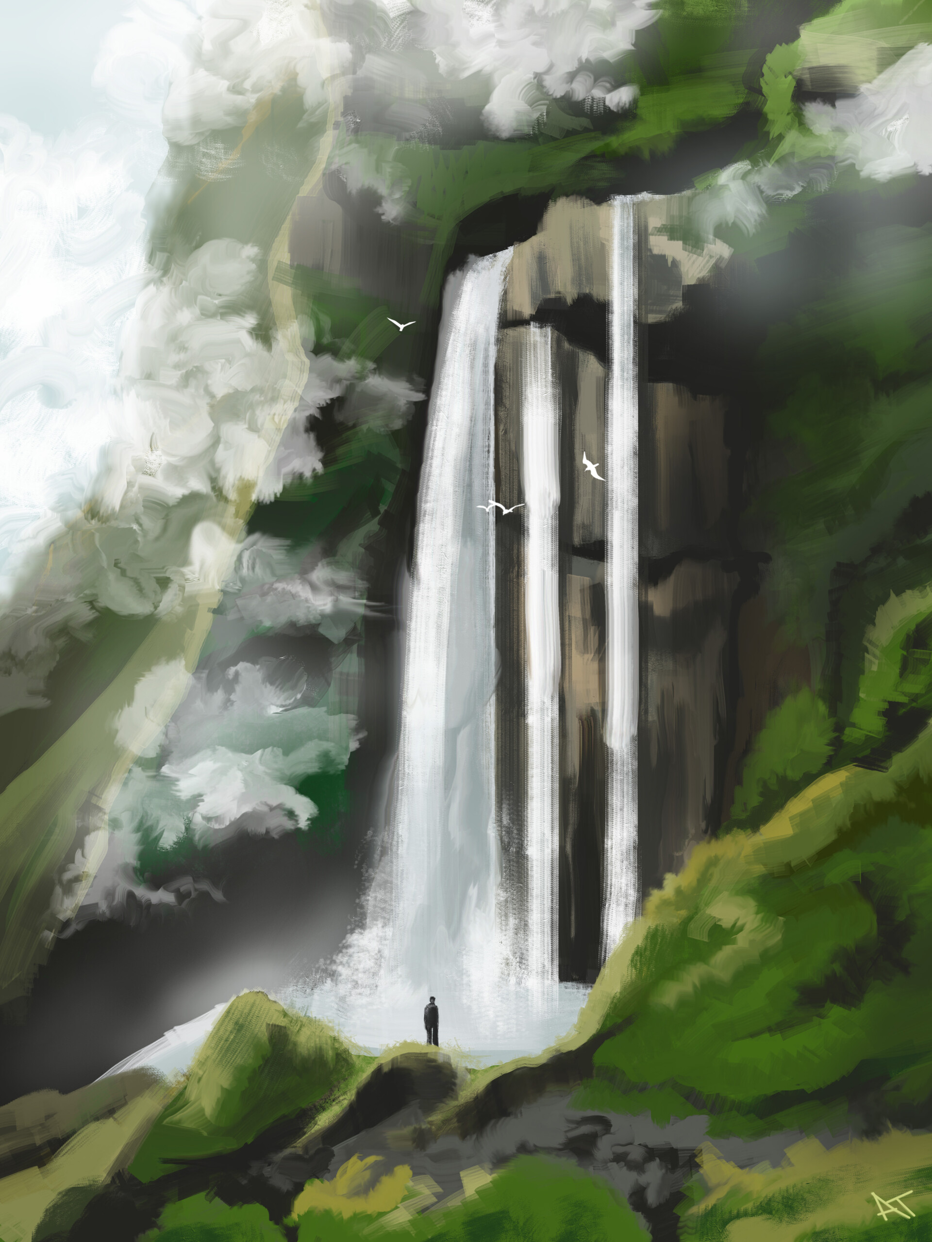 ArtStation - Waterfall