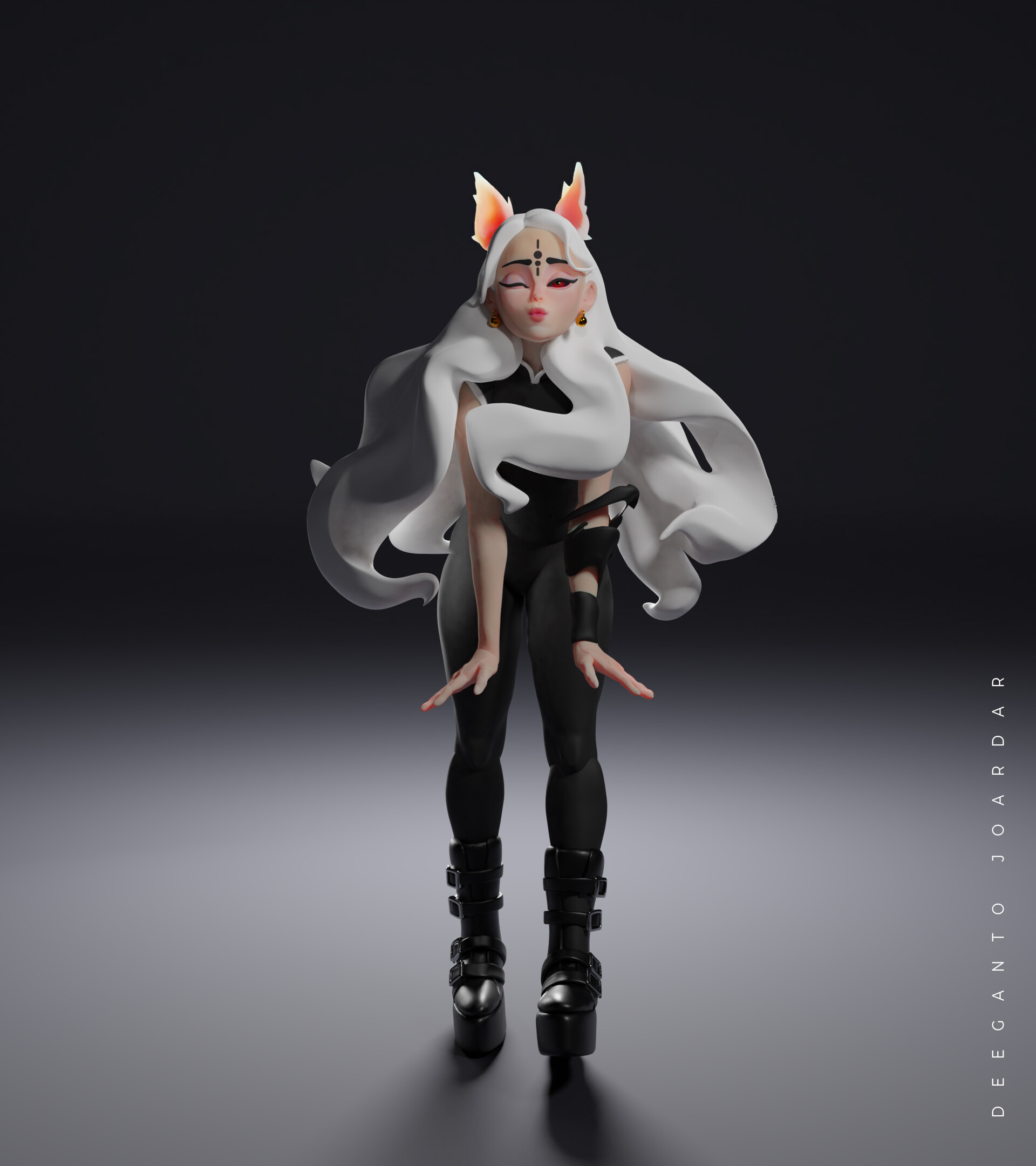 ArtStation - Foxy lady- DTIYS