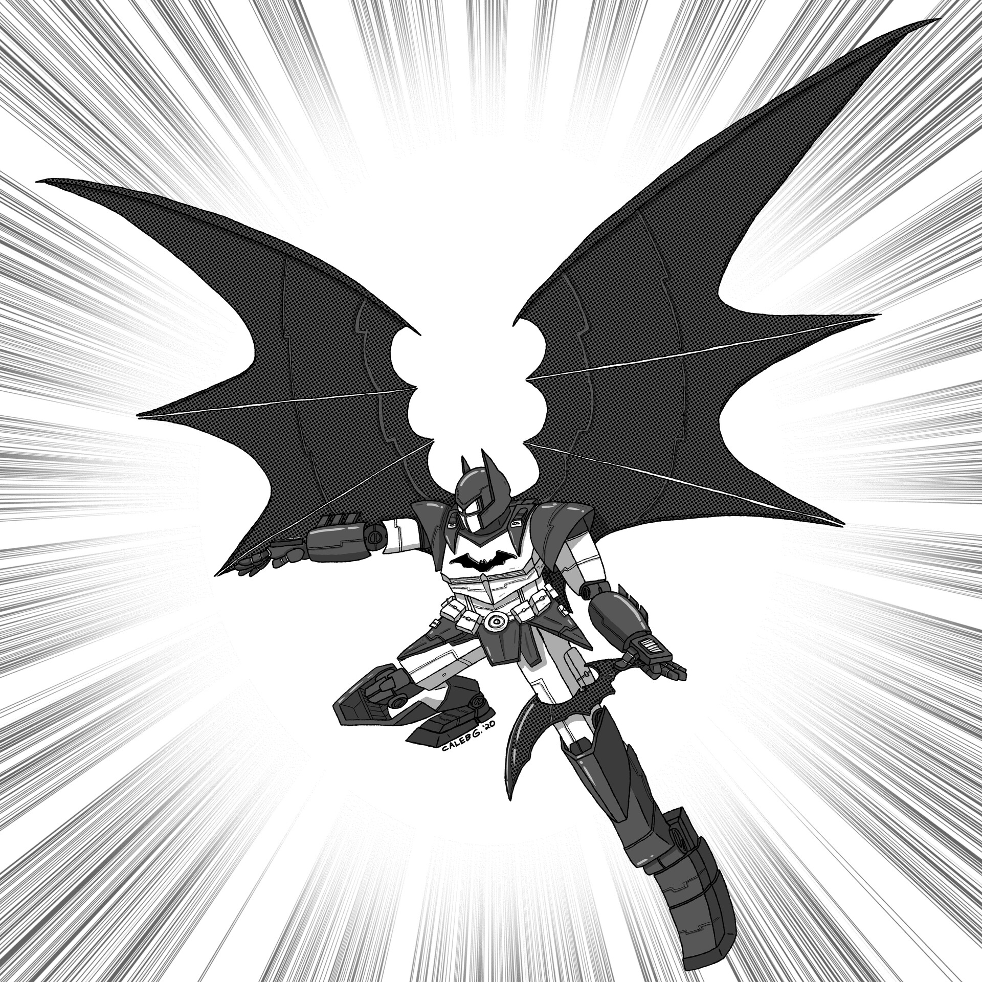 ArtStation - Batman Gundam