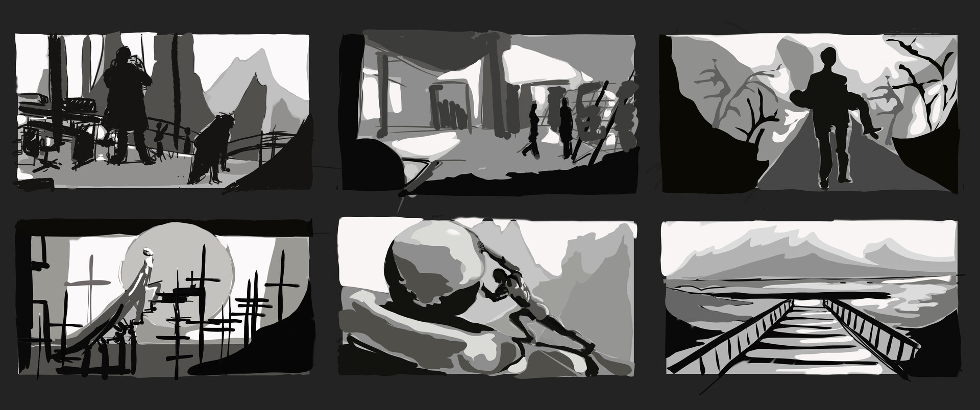 ArtStation - Abstract compositions