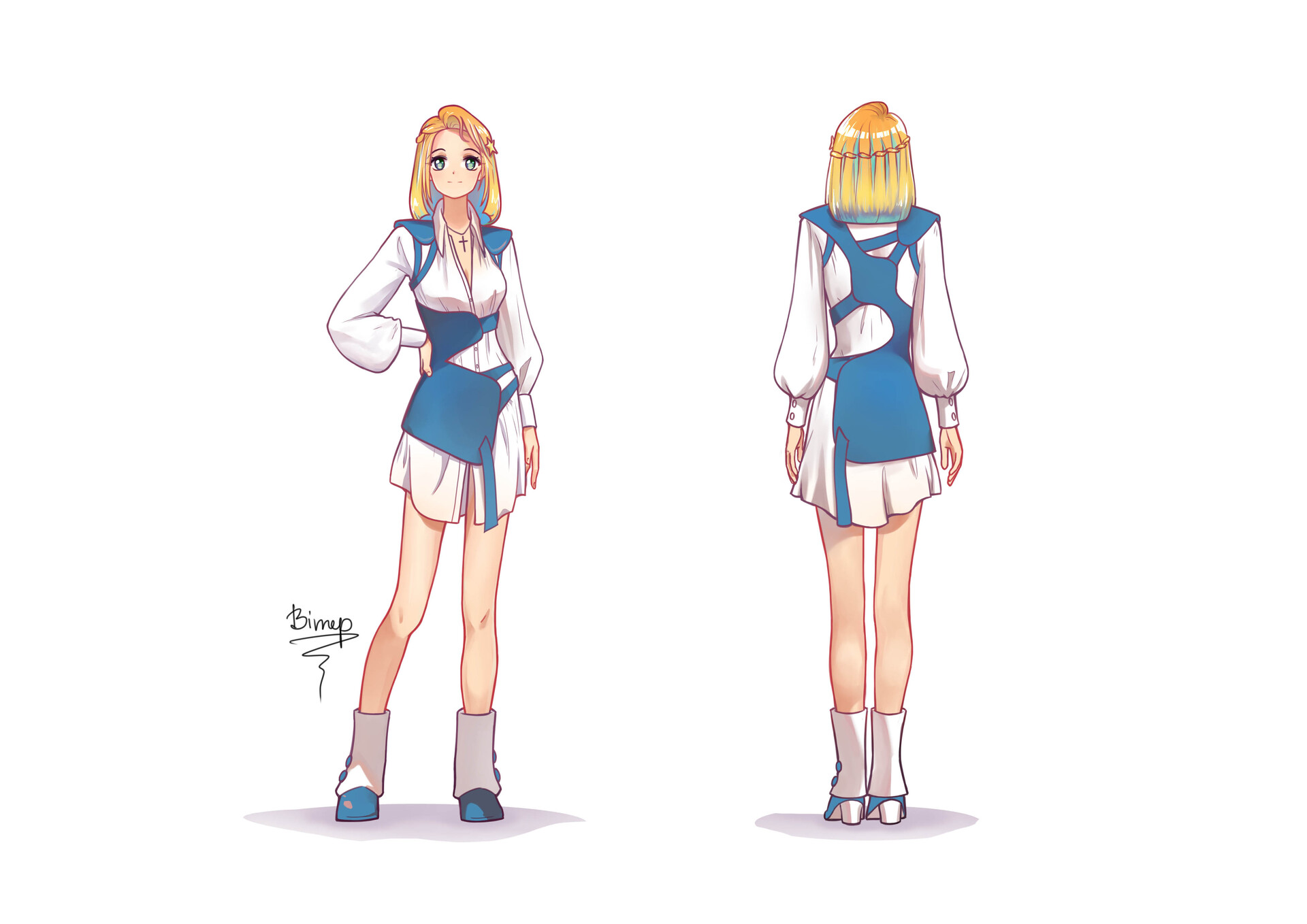 ArtStation - Character Reference Sheet