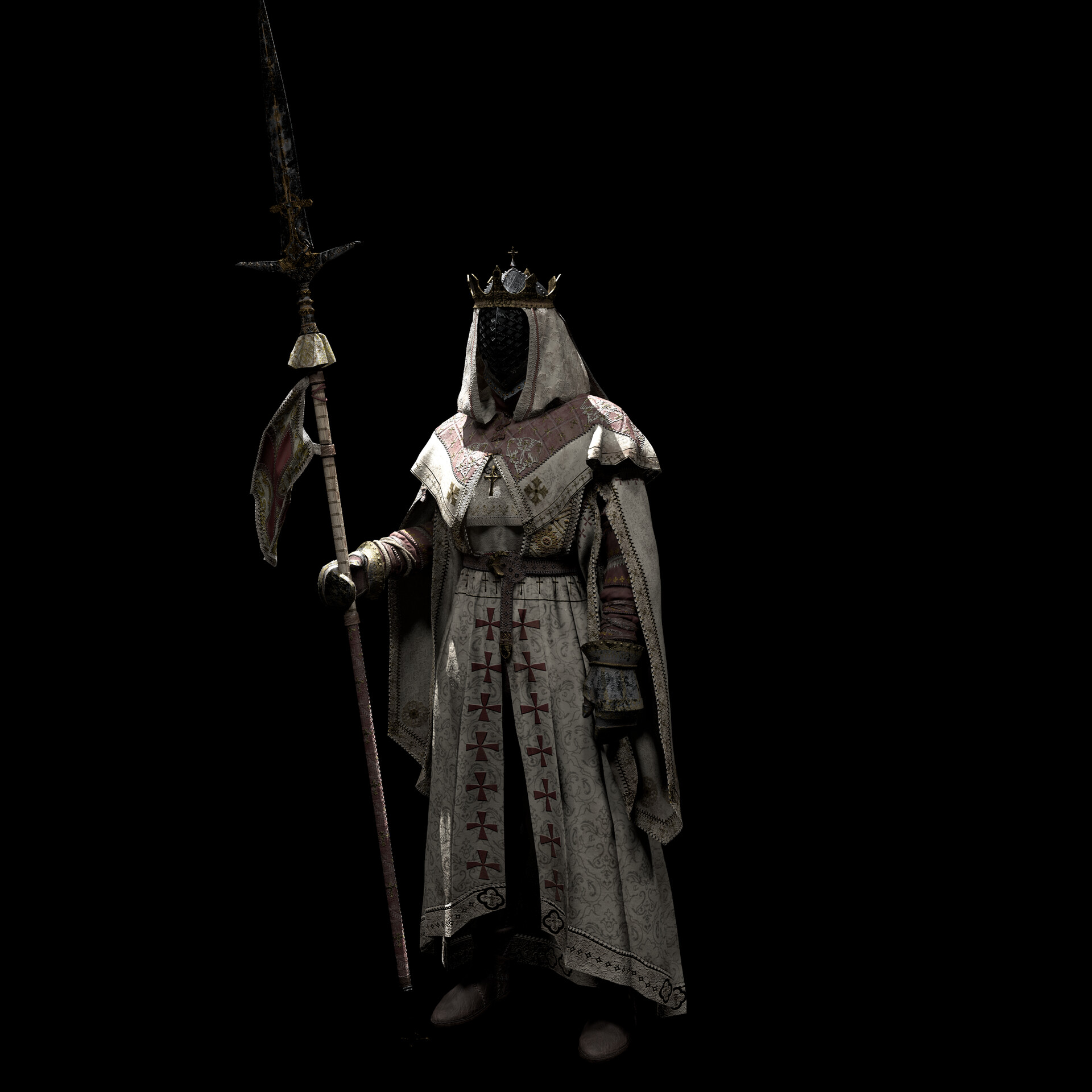 ArtStation - Priest armor set for Cinis