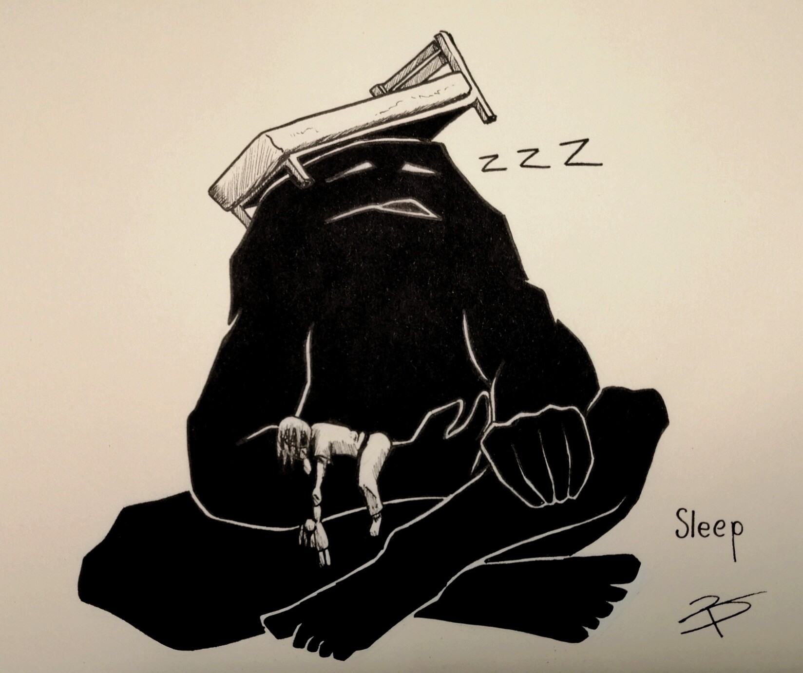 ArtStation - Day 21 : Sleep