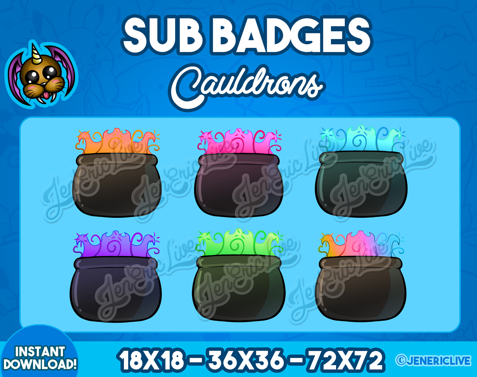 ArtStation - Custom Sub Badges