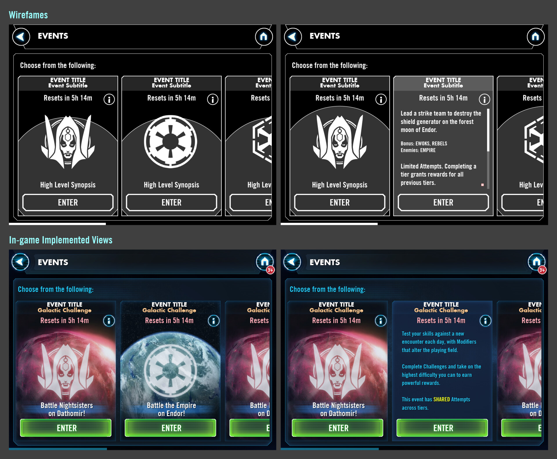 Andrew Butler - Galactic Challenges, Star Wars: Galaxy of Heroes