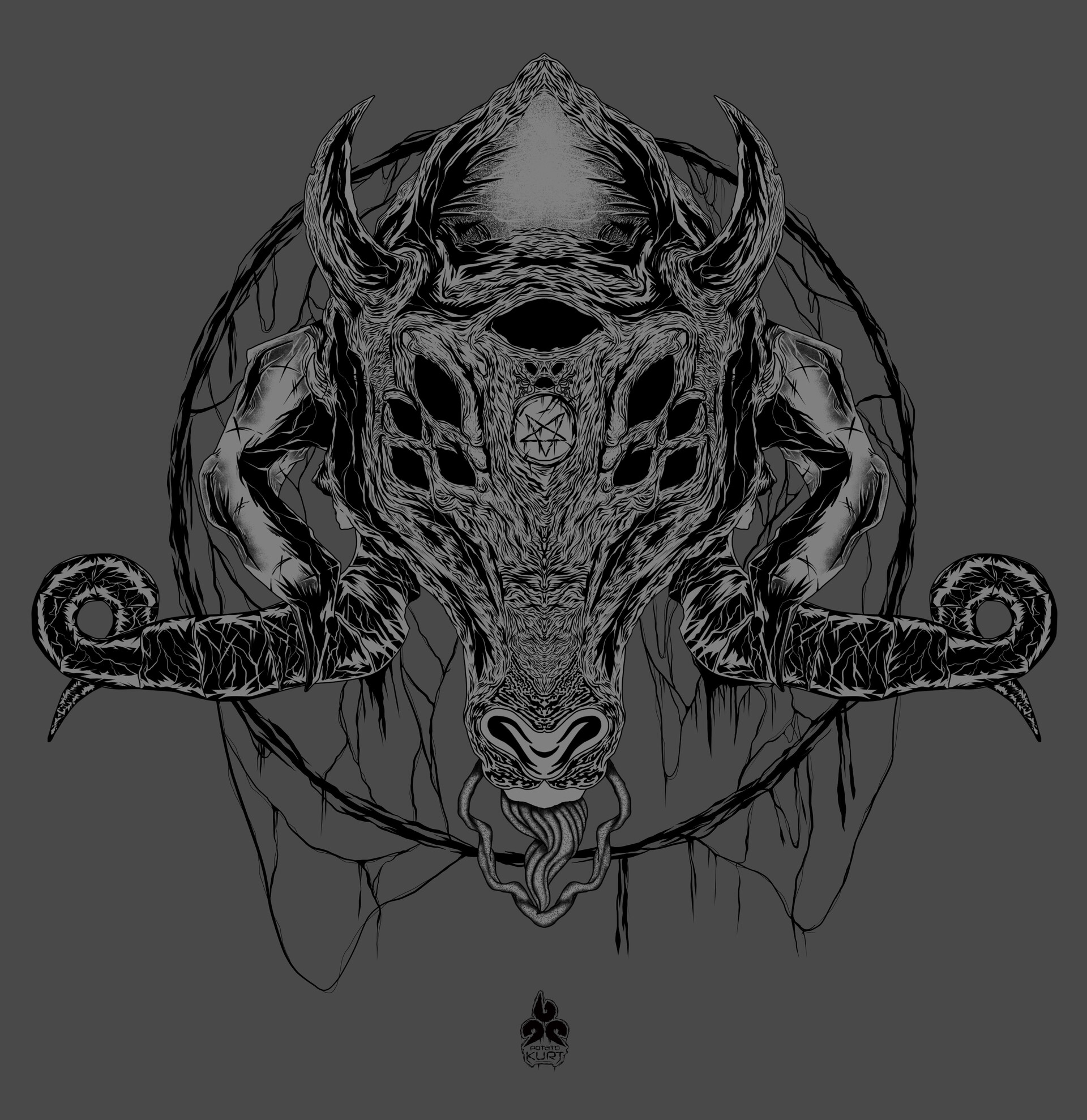 lucifer devil sketch