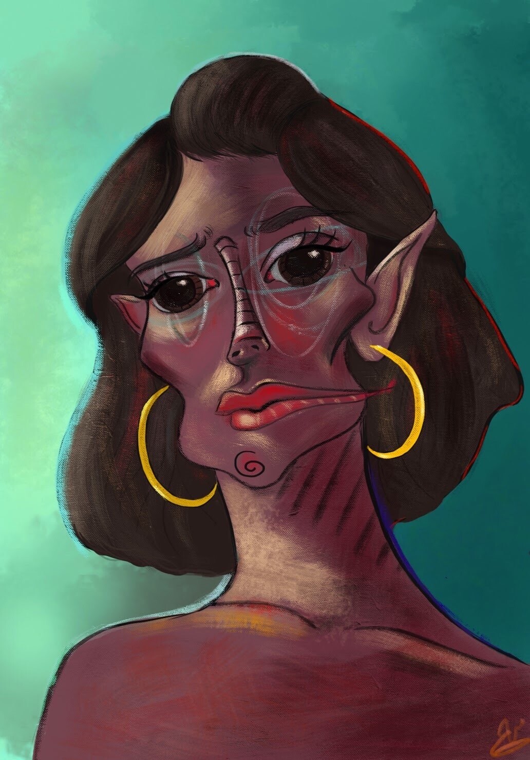 ArtStation - Self-portrait