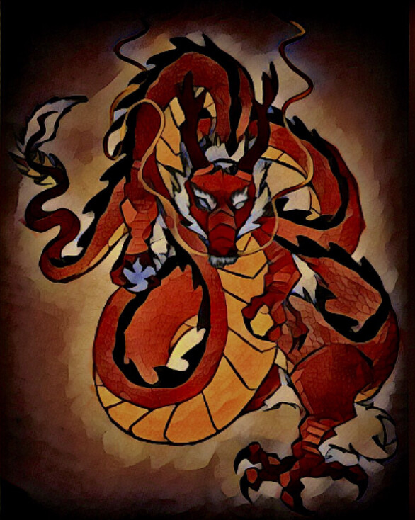 ArtStation - Red Dragon