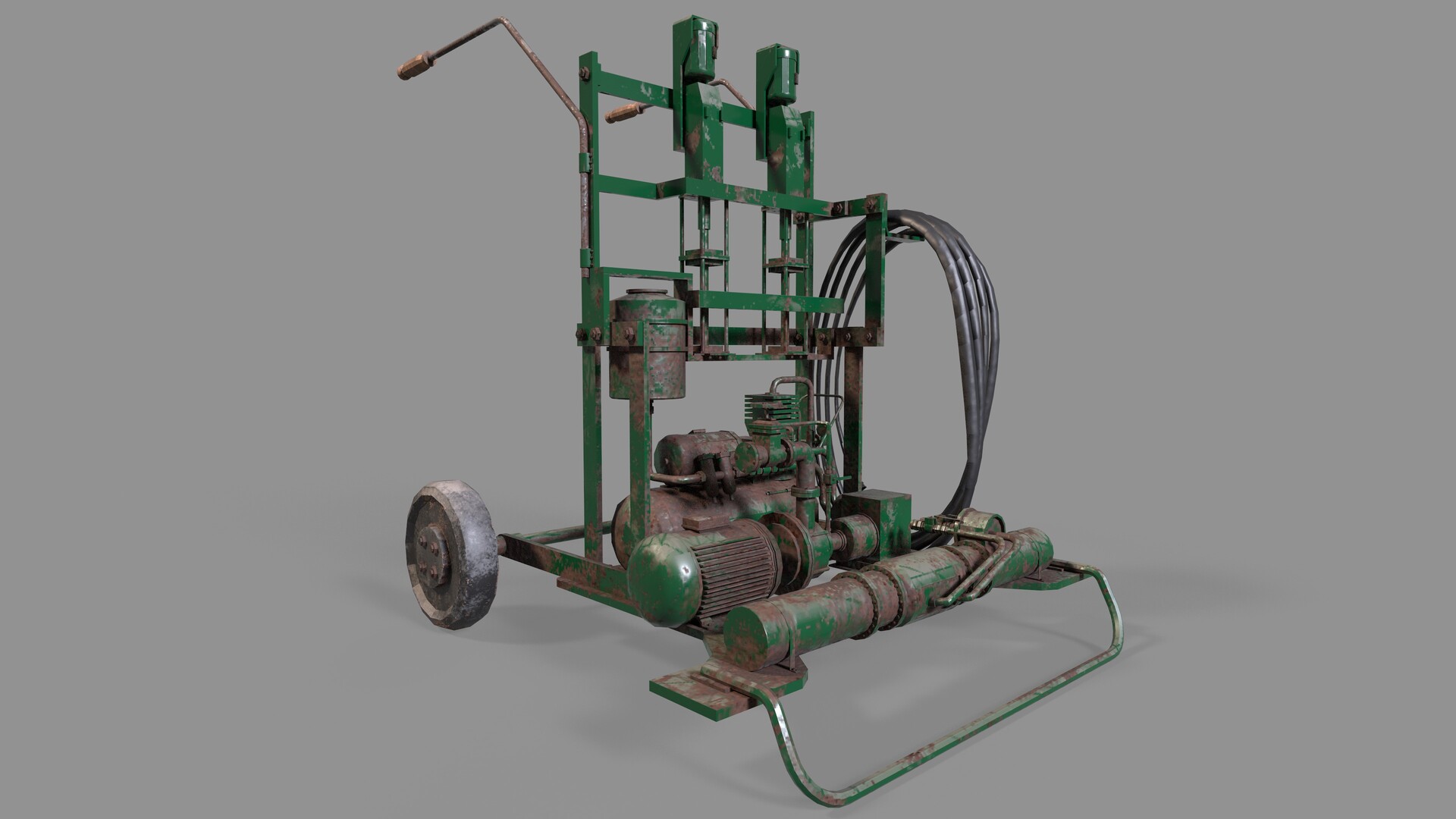 ArtStation - Rusted machine