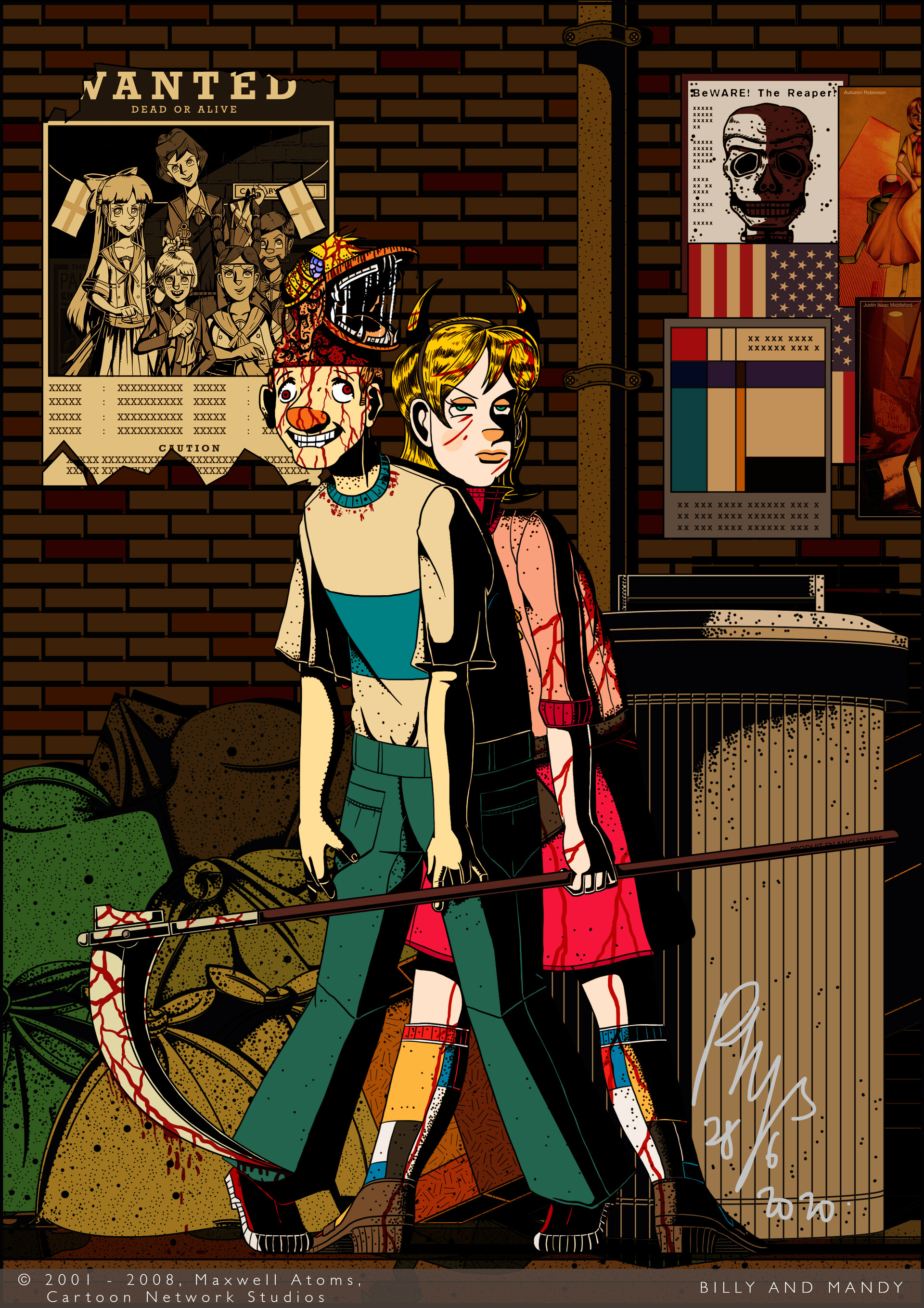 Billy En Mandy Fan Art
