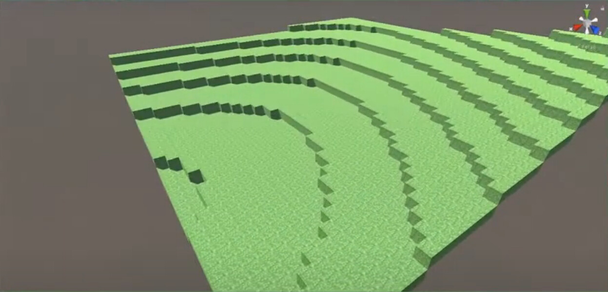 ArtStation - C# Unity Minecraft-style Chunk generation script