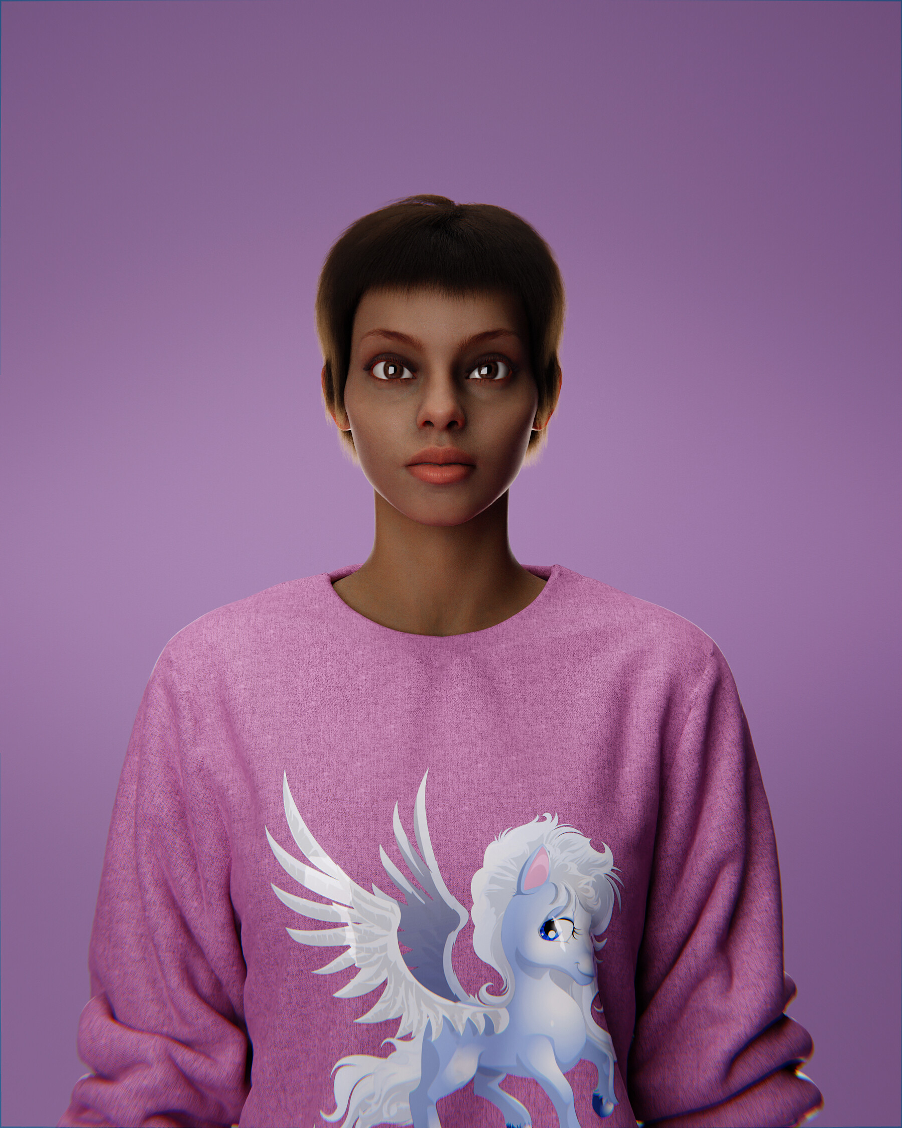 ArtStation - Maya cartoon/realistic character