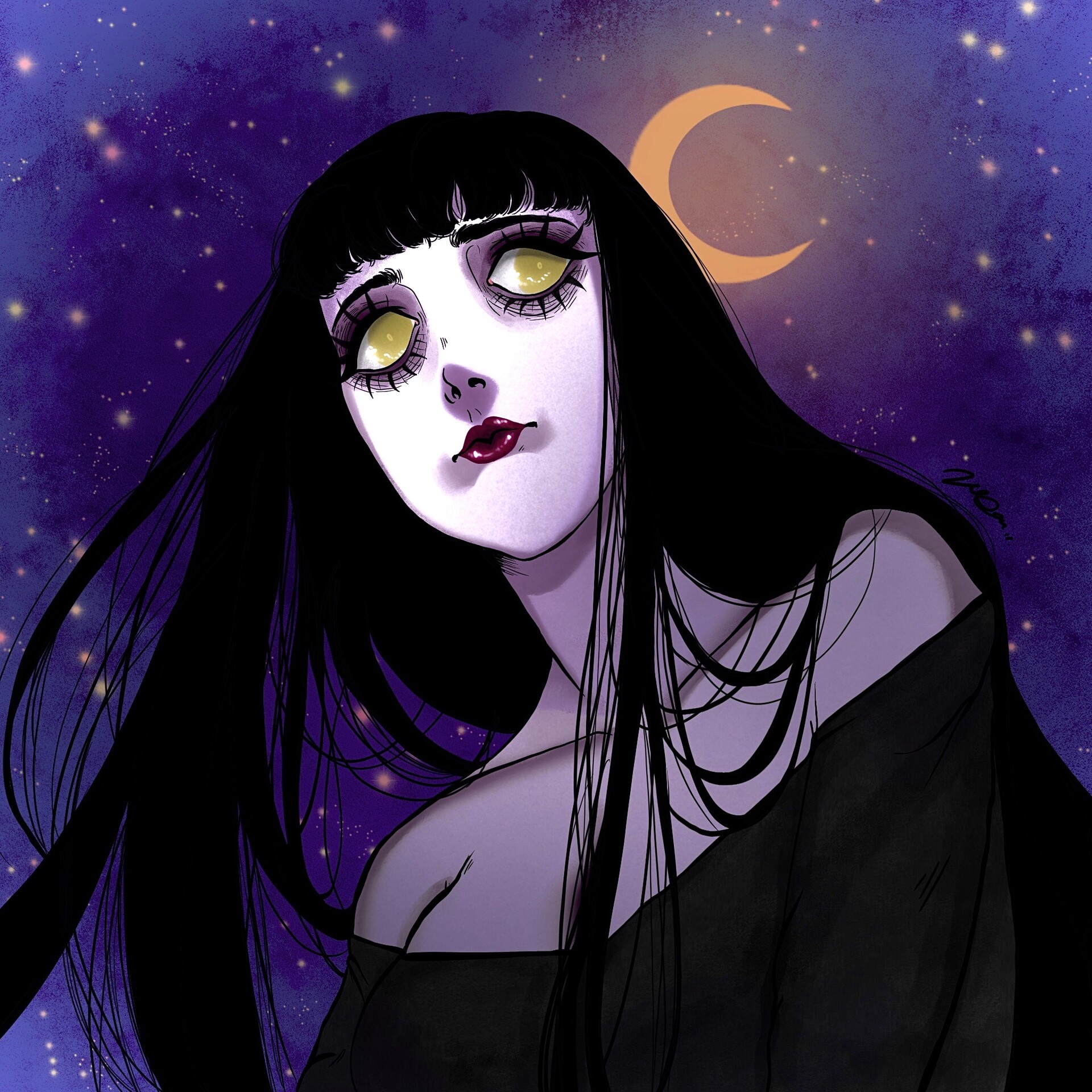 ArtStation - Moon child