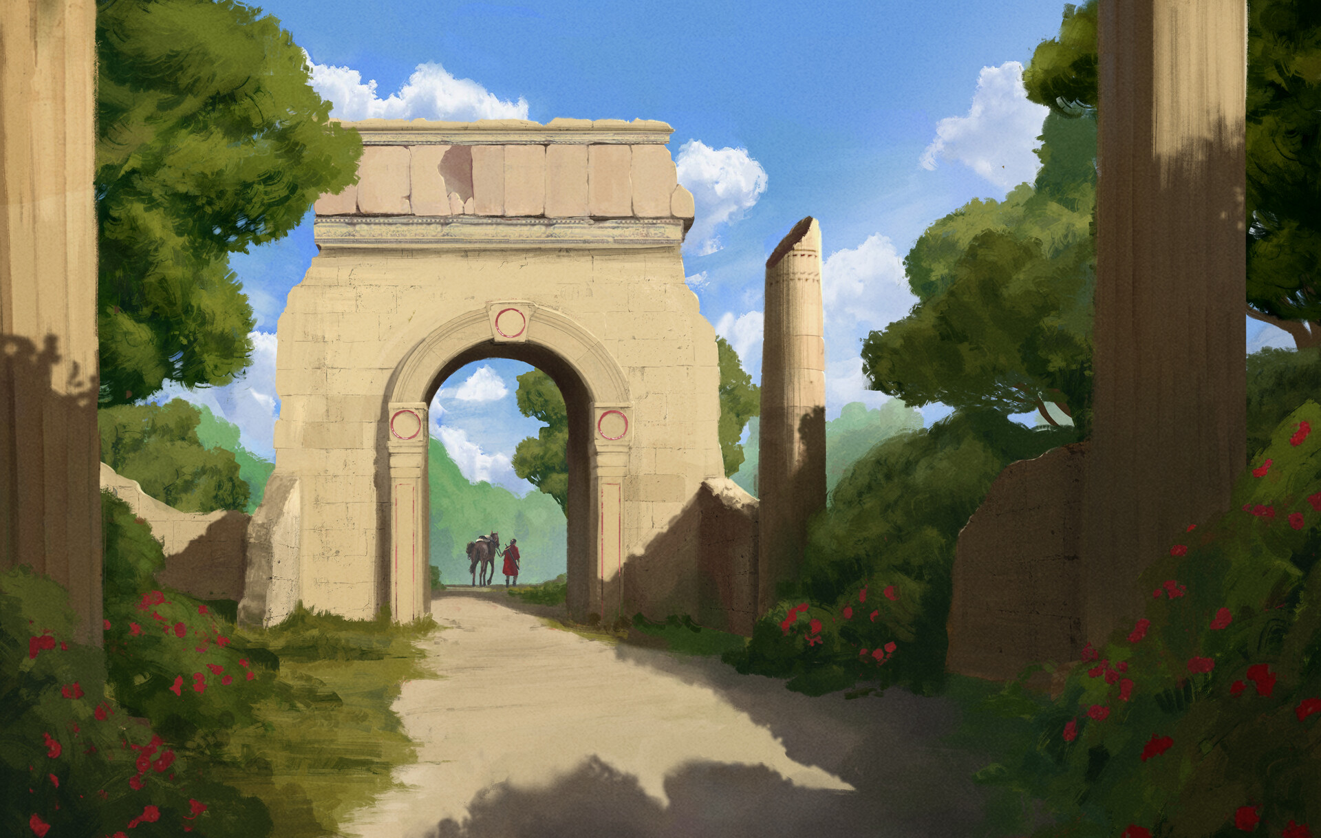 ArtStation - The old road