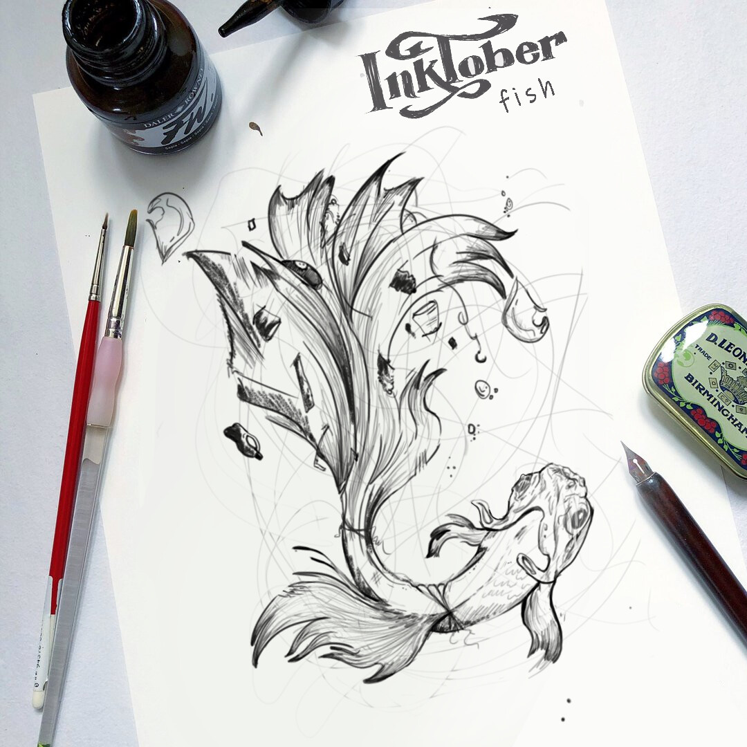 ArtStation - inktober