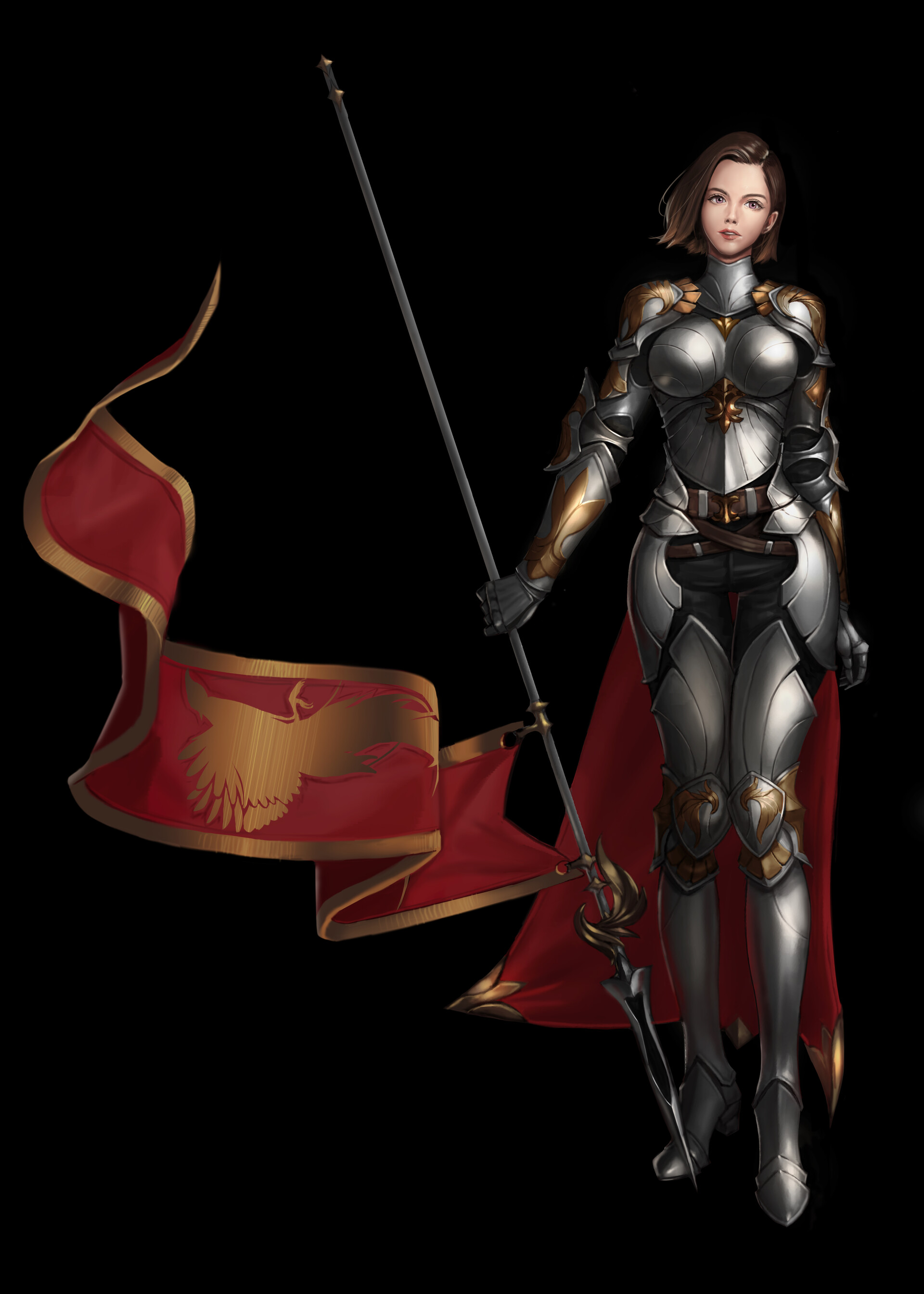 ArtStation - Knight (woman)