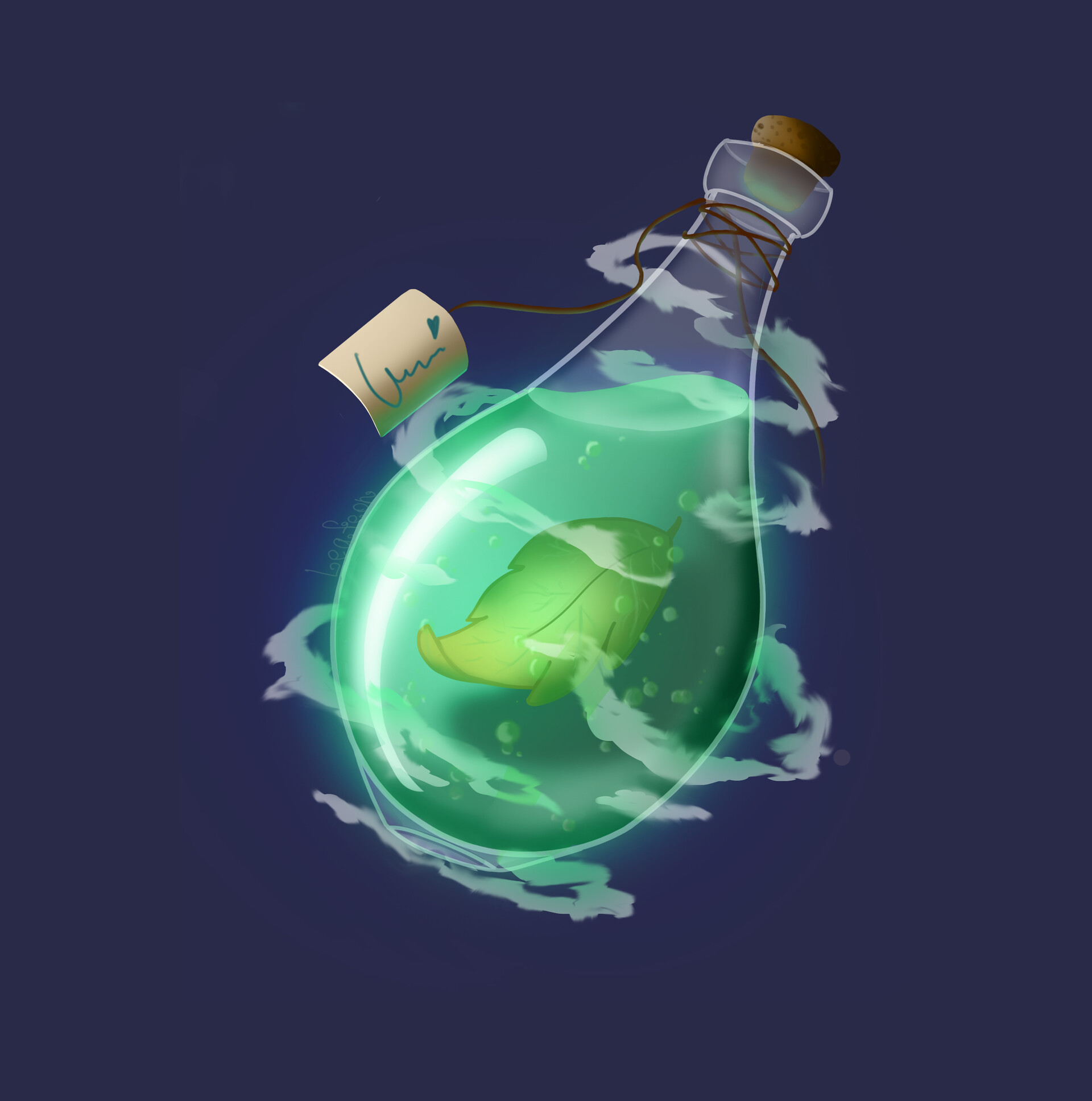ArtStation - Magic bottle