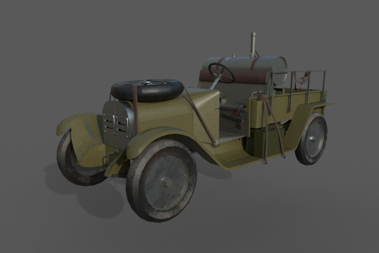 ArtStation - M30 Scout Car