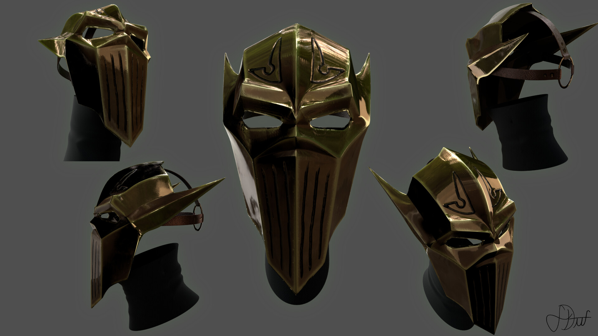 ArtStation - Har Ganeth Executioner Helmet