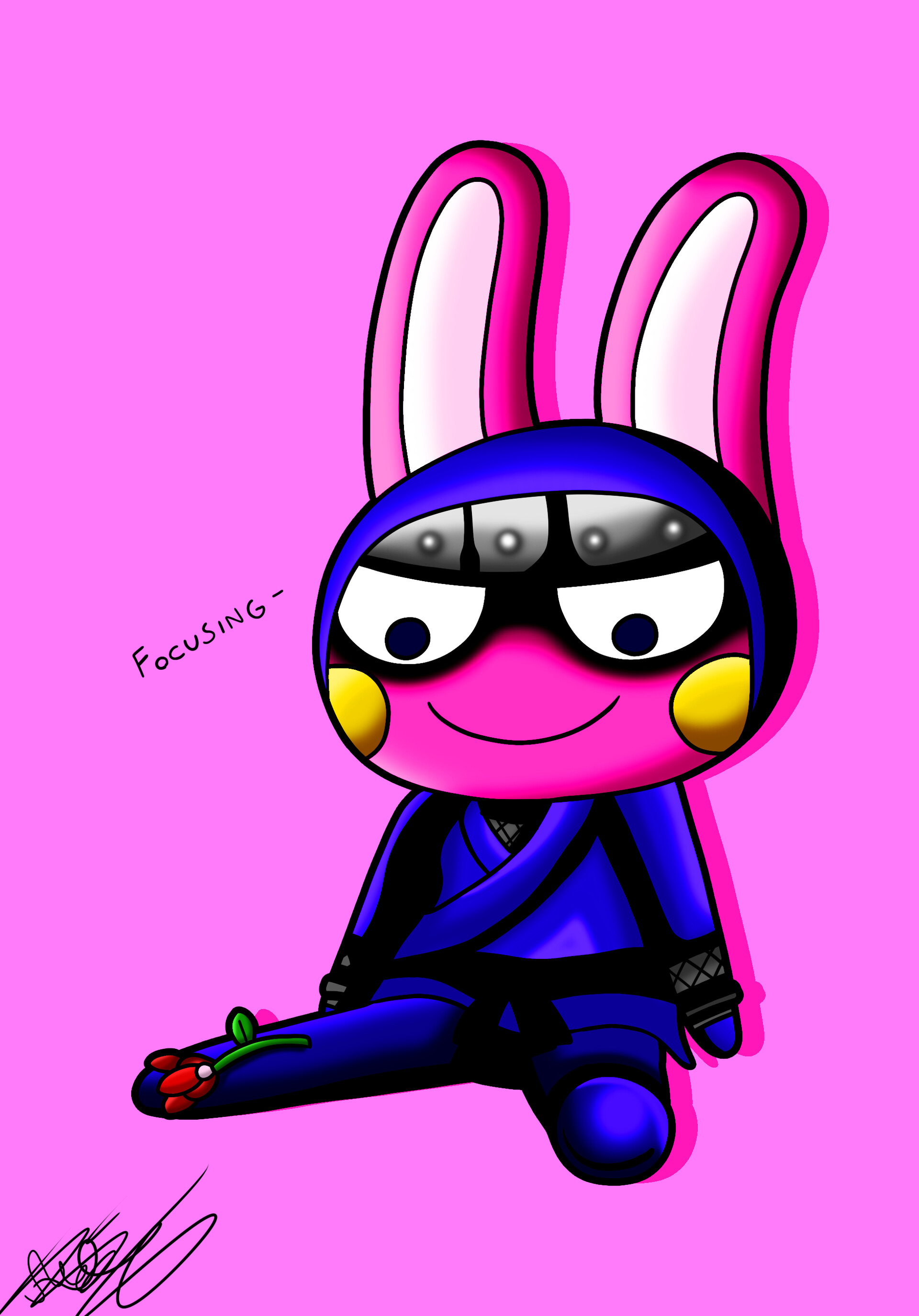 ArtStation - Snake Staring at Tulip