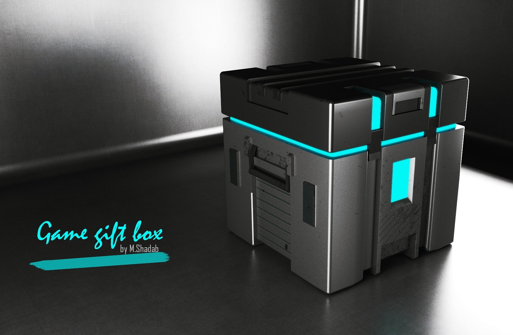 ArtStation - 3D Game gift box