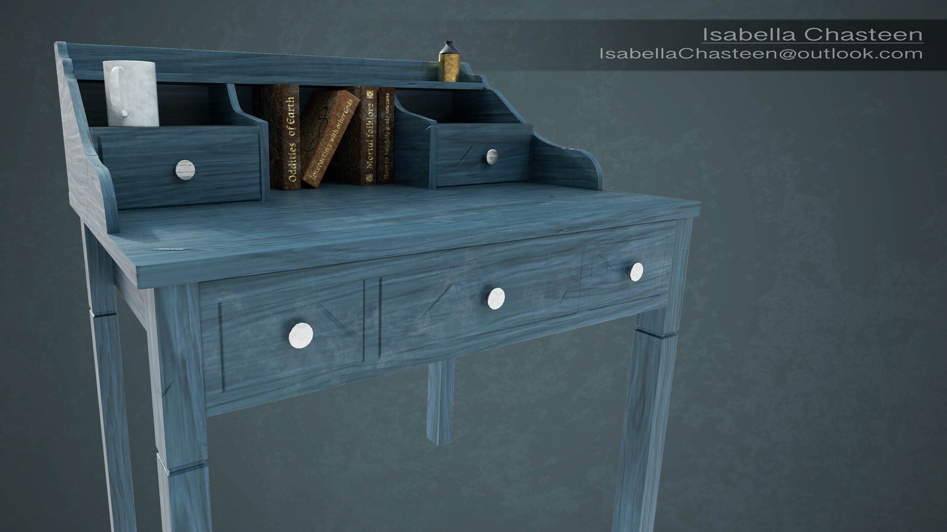ArtStation - Writing Desk
