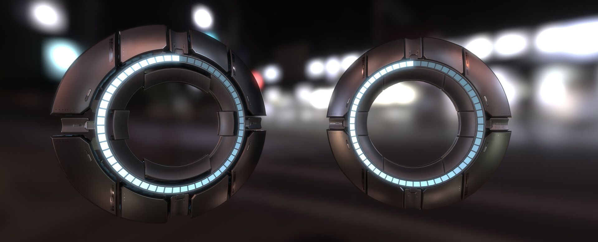 Piotr Siemierzewicz - Sci-fi Tron Inspired Disk