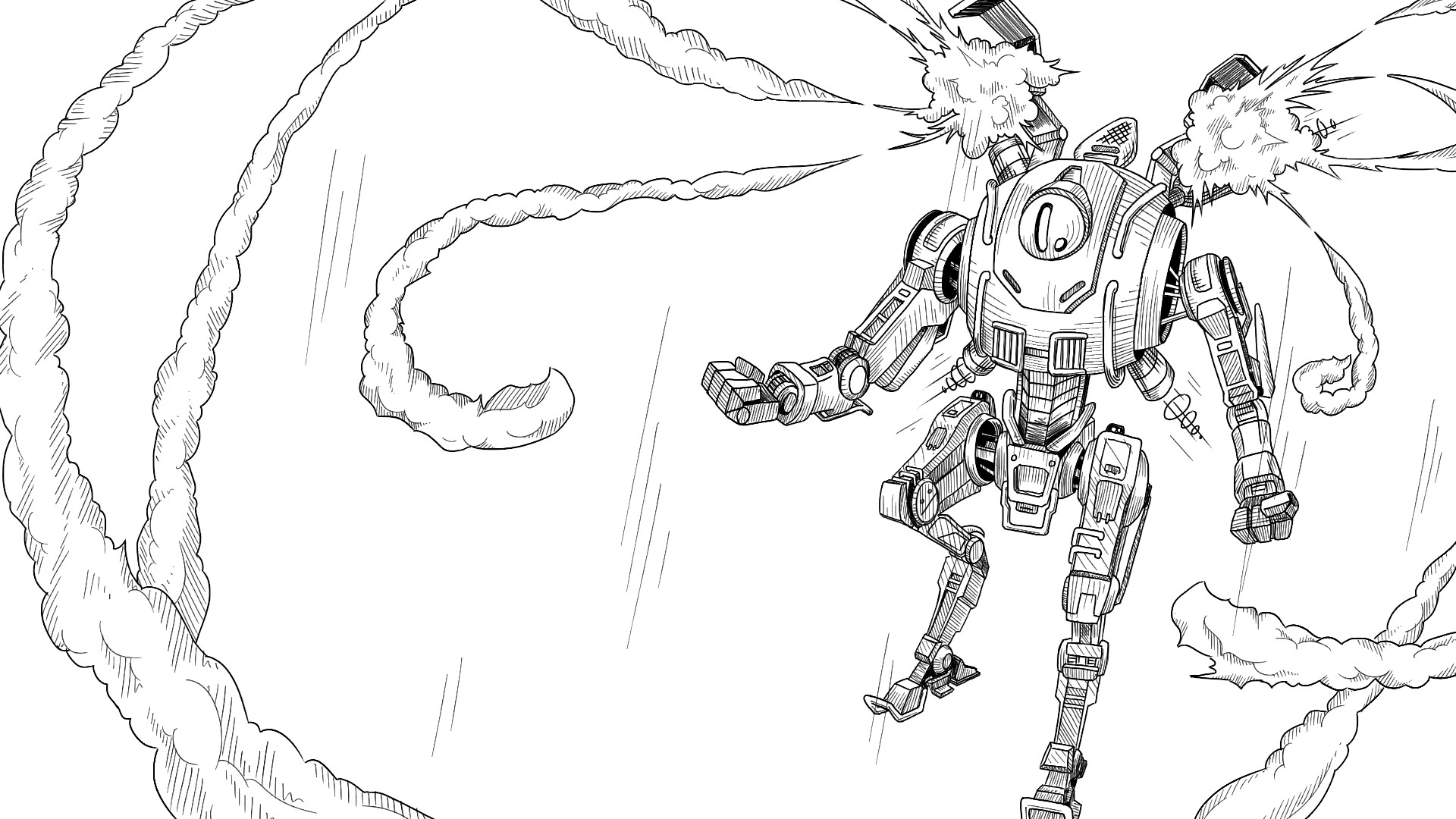 titanfall 2 coloring page