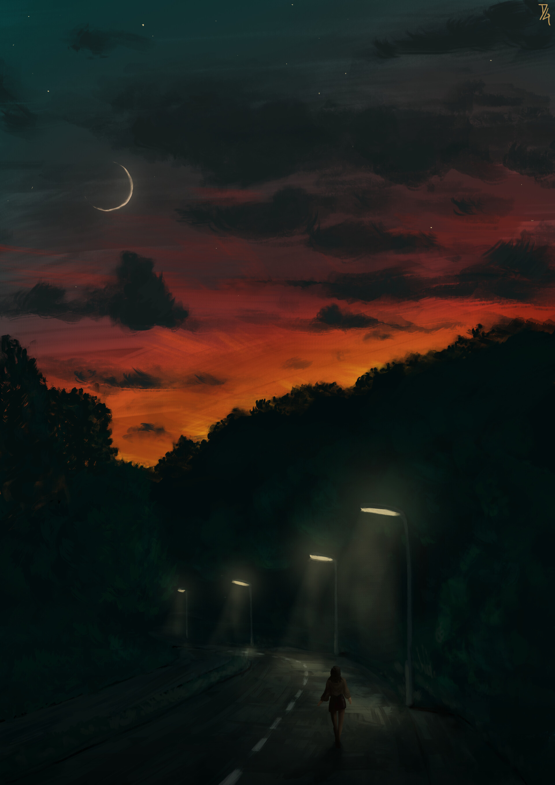 ArtStation - Streetlights