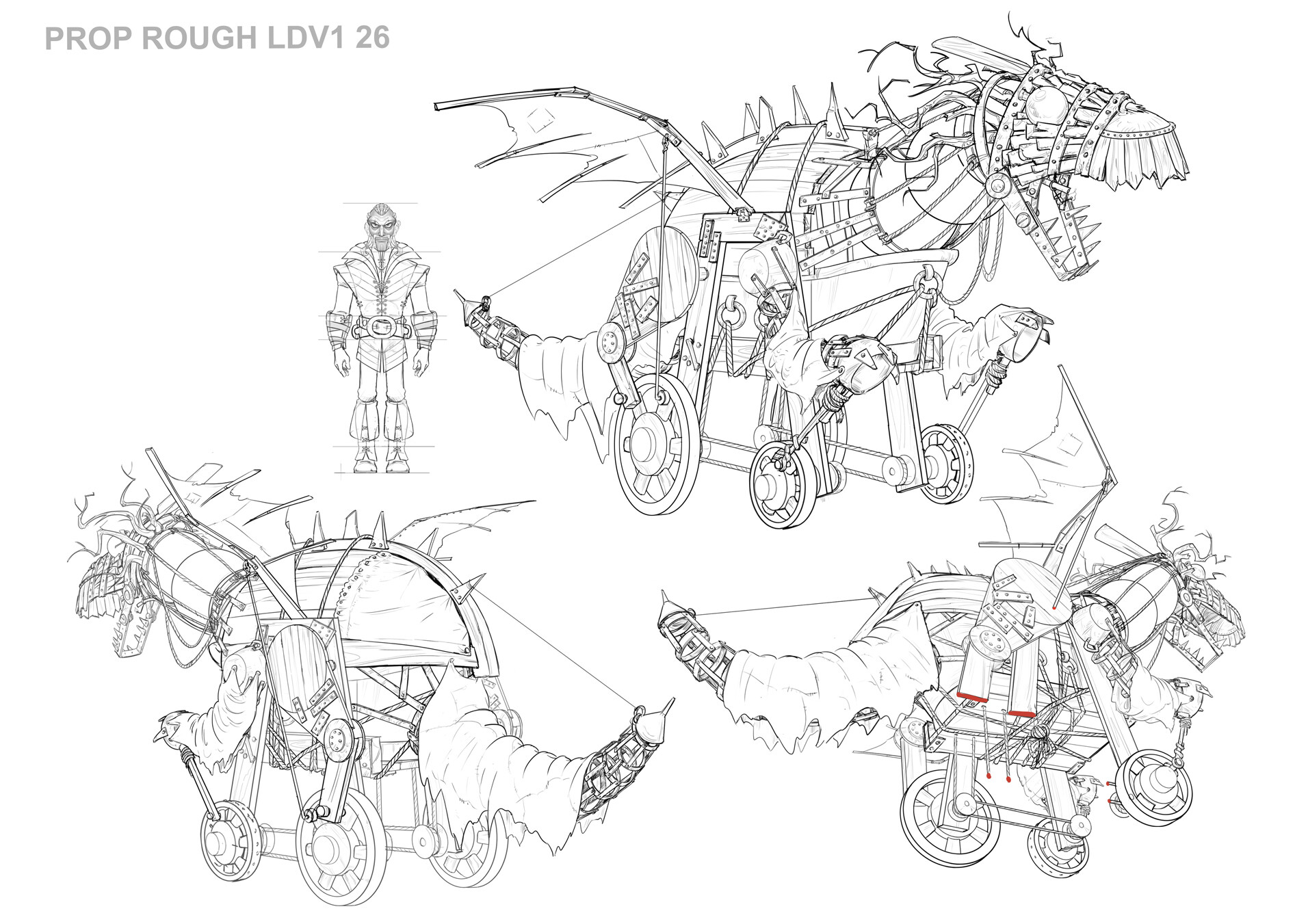 ArtStation - Props - Leo da Vinci (TV Series)